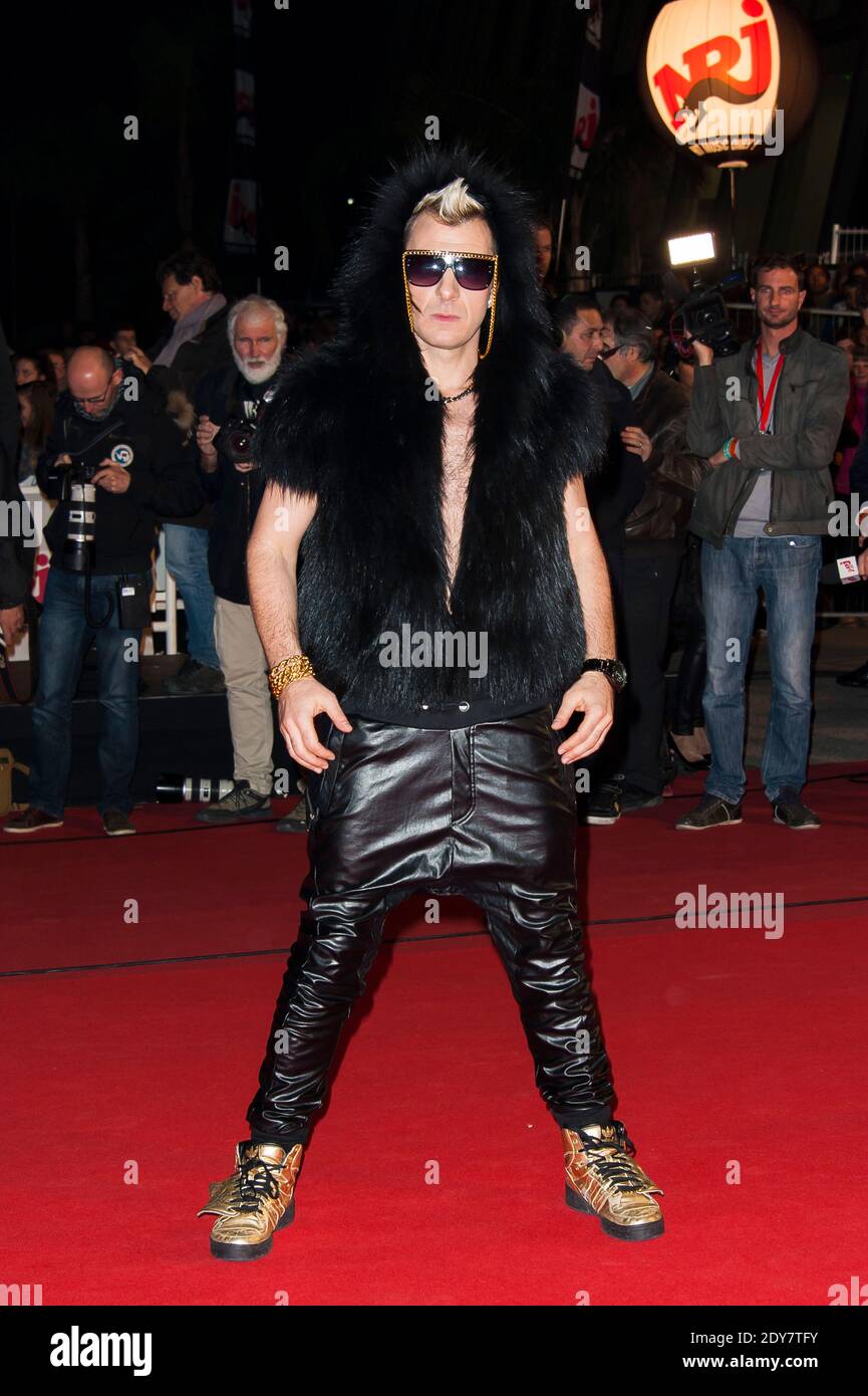 Michael Youn arriving to the 16th NRJ Music Awards ceremony held at the ...