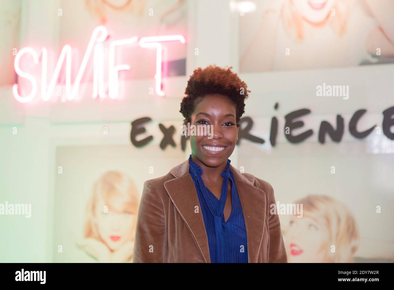 Nwaka Onwusa, Associate Curator, poses during Media Preview Day For The ...