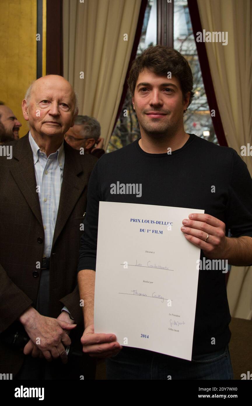 French film director Thomas Cailley poses with President of the jury ...