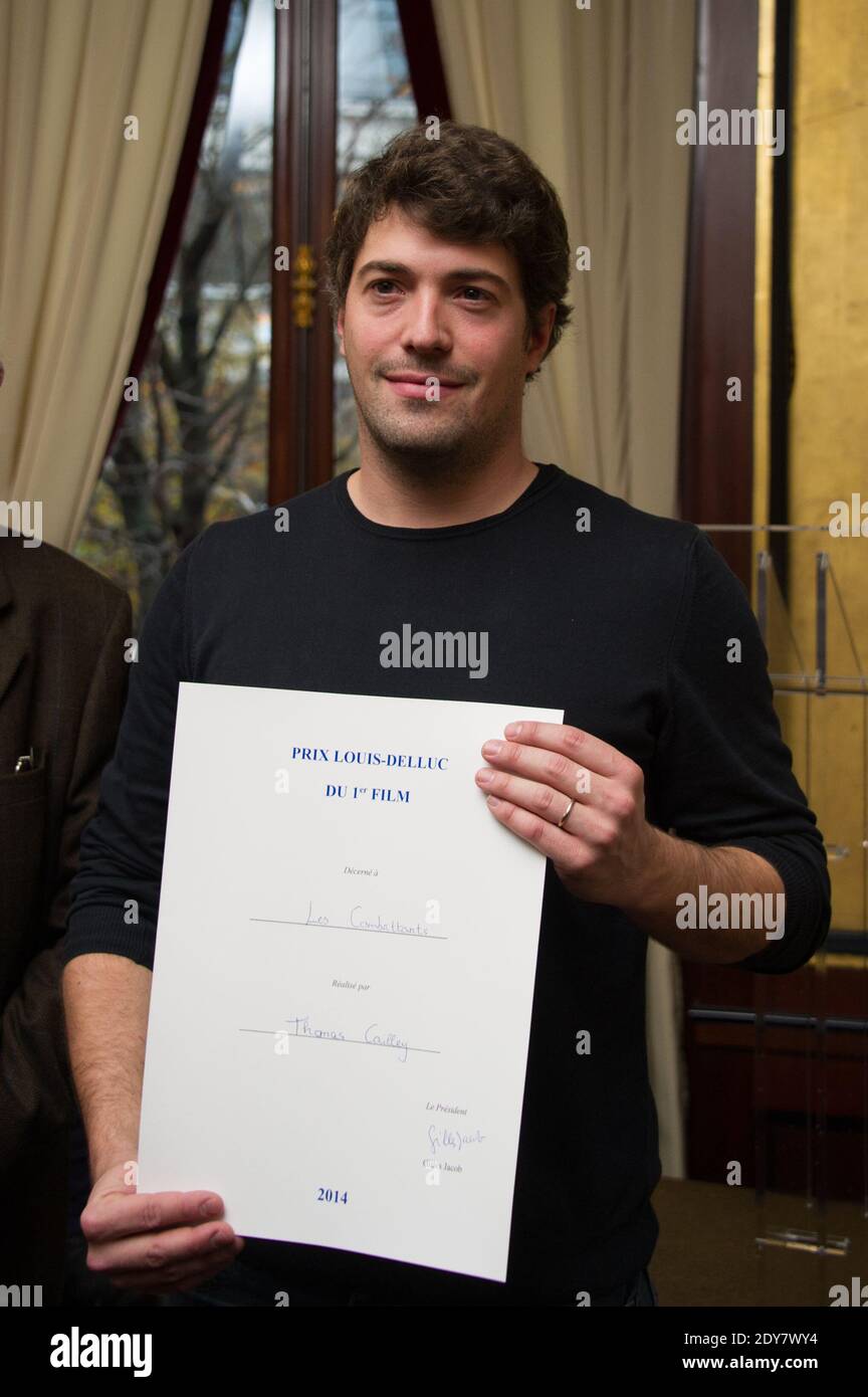 French film director Thomas Cailley poses during the Louis-Delluc 2014 ...