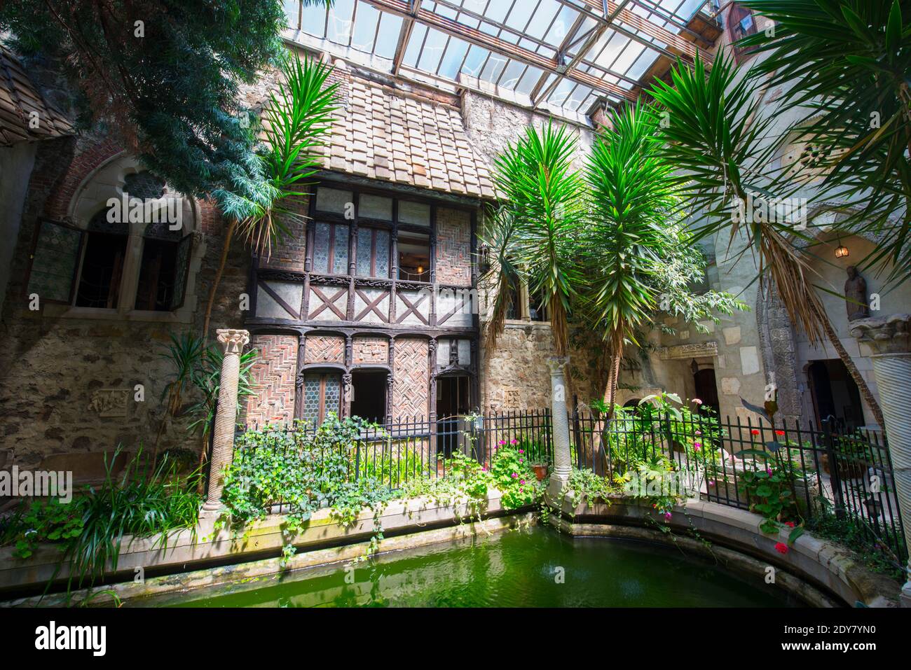 Hammond Castle in village of Magnolia in Gloucester, Massachusetts MA ...