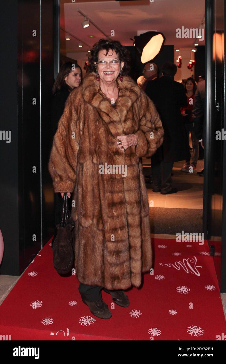 Claudia Cardinale attending the opening of the new concept store Leica ...