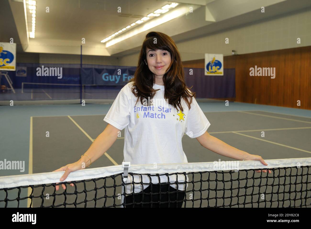 Delphine McCarty attending Sourire Gagnant event by Enfant Star and ...