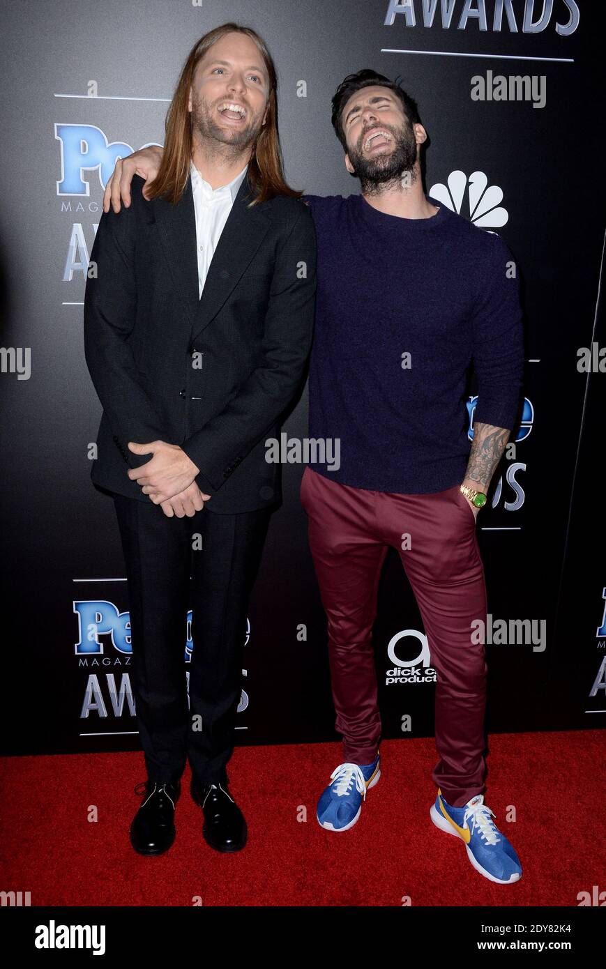 James Valentine and Adam Levine attend the People Magazine Awards at ...
