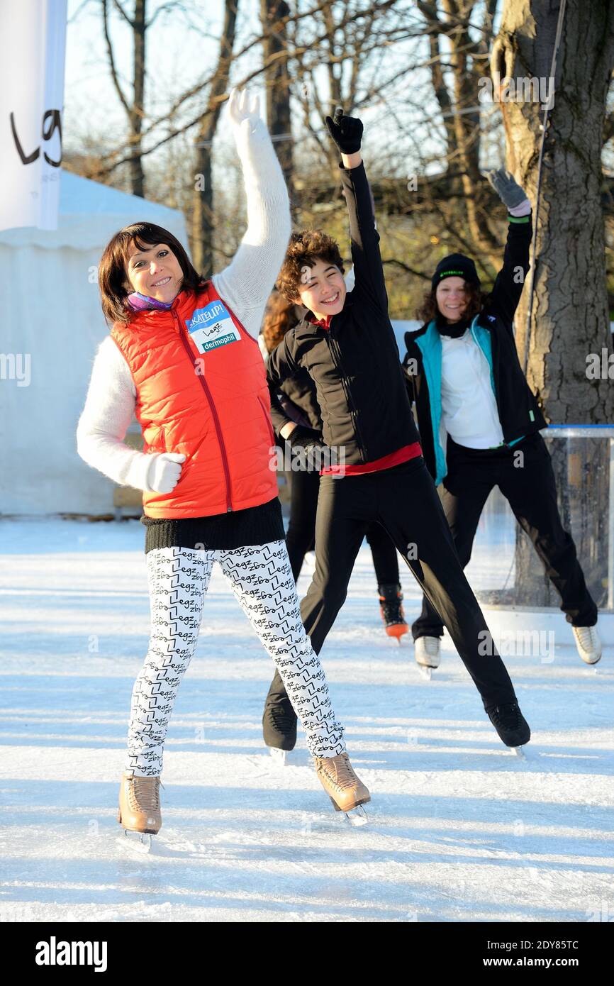 Sarah Abitbol attending Fitness on Ice by Skate Up held at the ...