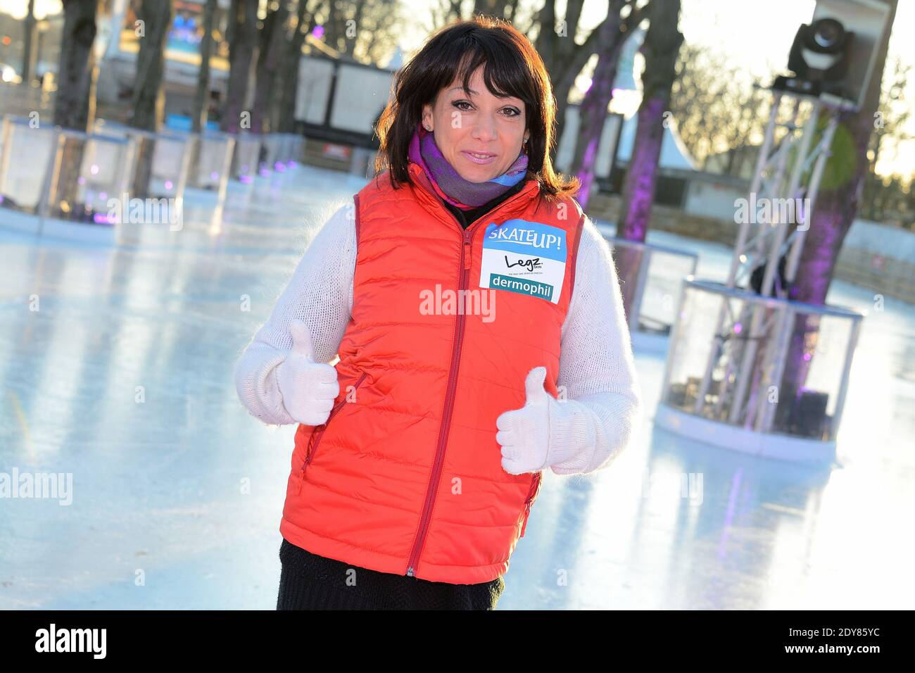 Sarah Abitbol attending Fitness on Ice by Skate Up held at the ...
