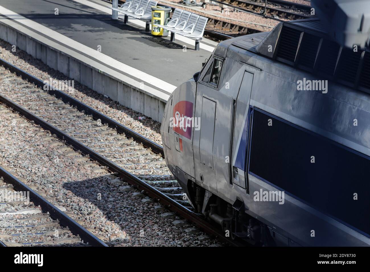 Illustration photos of the Bordeaux St Jean SNCF train station in ...