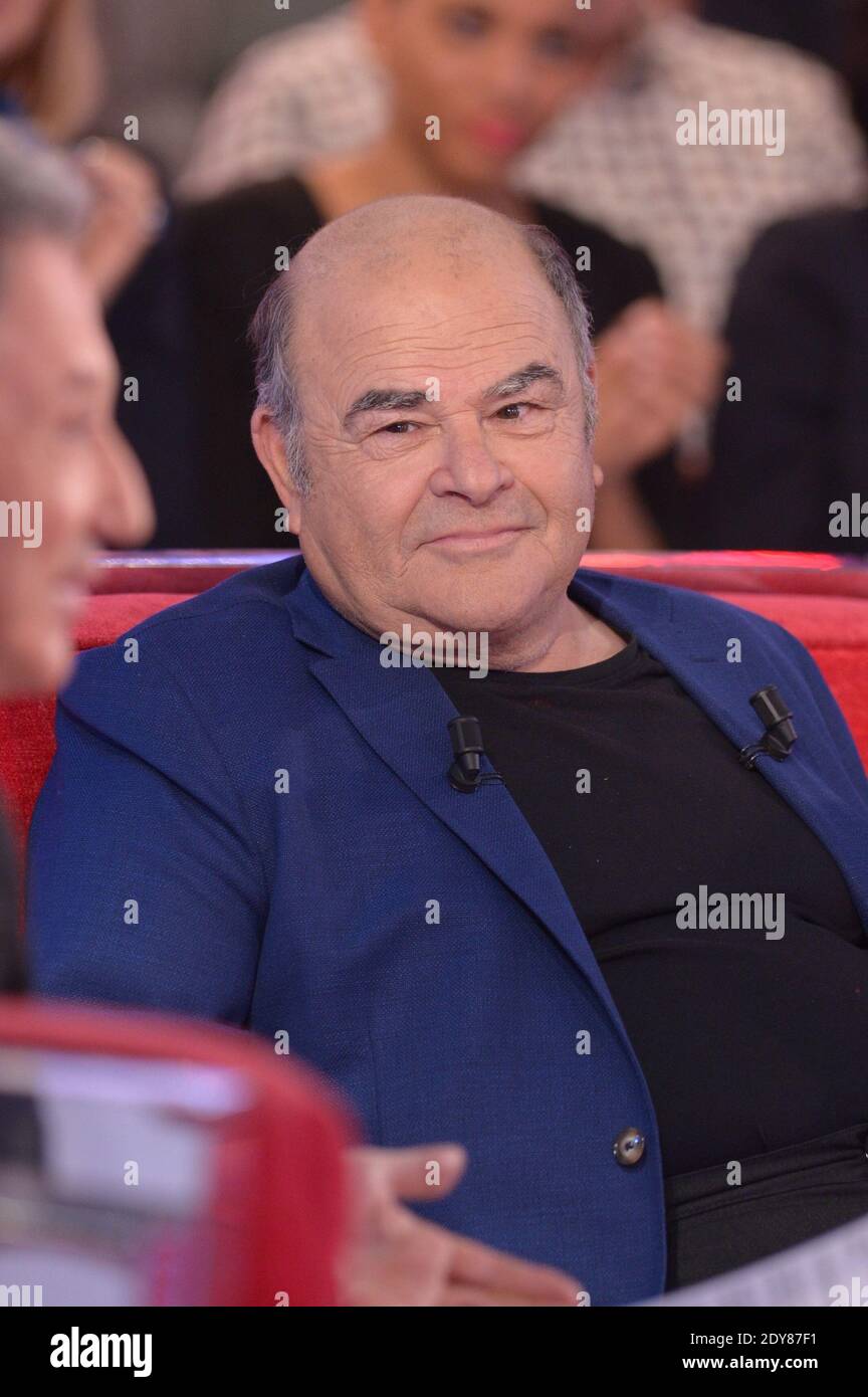 Jean Benguigui at the taping of Vivement Dimanche in Paris, France ...