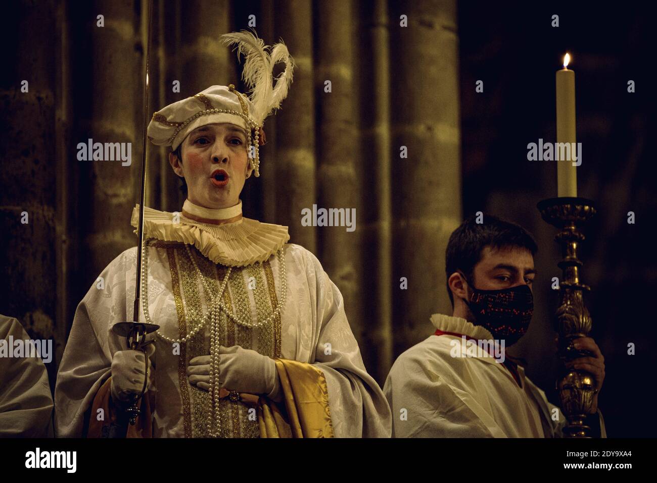 Medieval gregorian chant hi-res stock photography and images - Alamy
