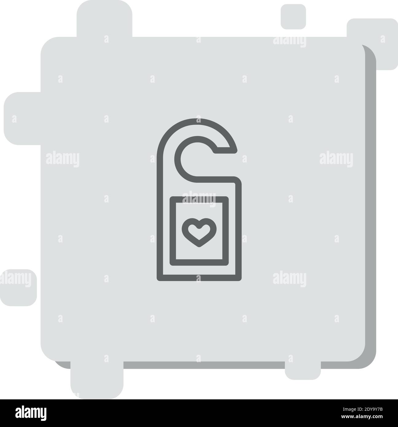 door sign vector icon modern simple vector illustration Stock Vector ...