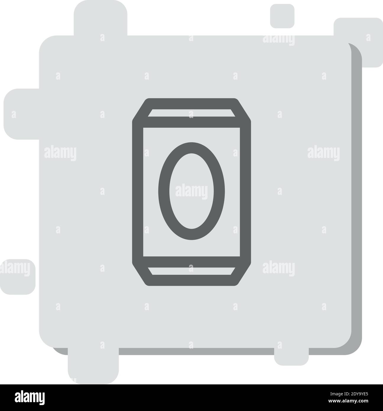 can vector icon modern simple vector illustration Stock Vector Image ...