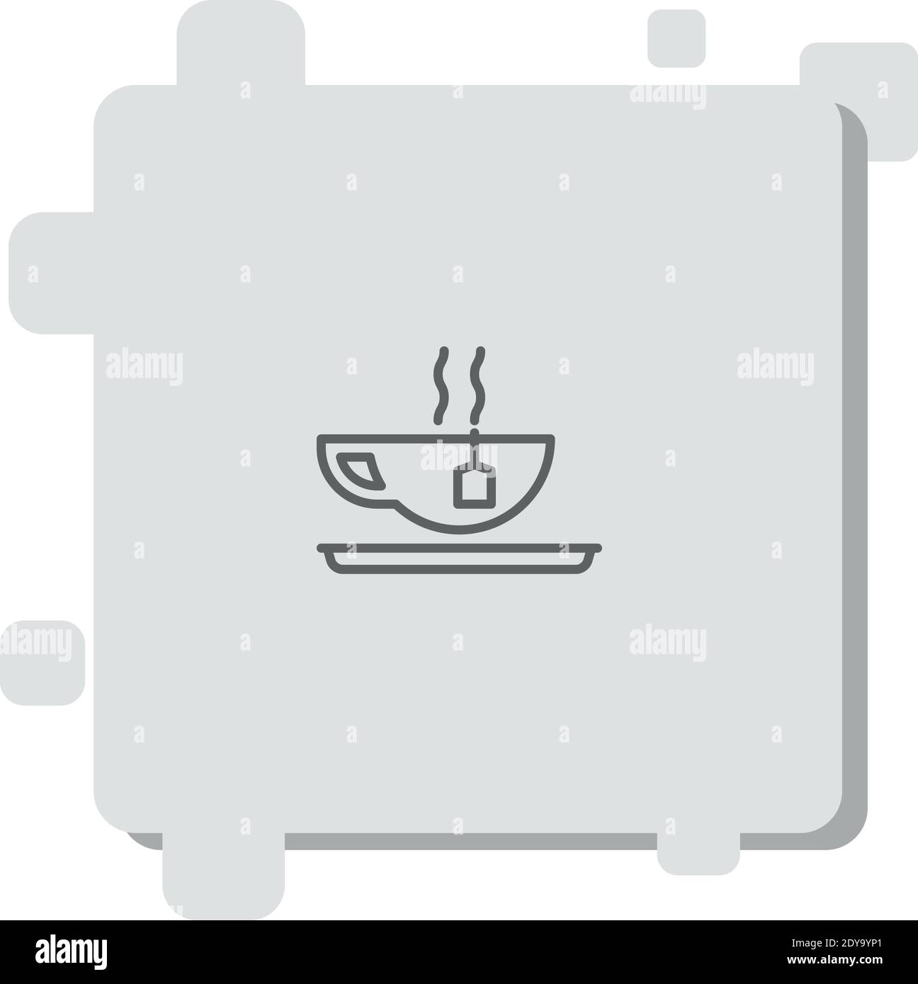 tea cup vector icon modern simple vector illustration Stock Vector ...