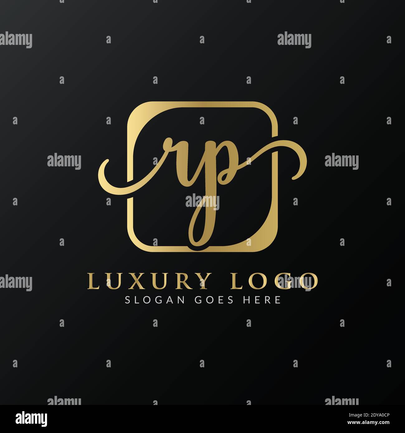 Initial rp letter Logo Design Modern Typography Vector Template ... Initial rp letter Logo Design Modern Typography Vector Template ...
