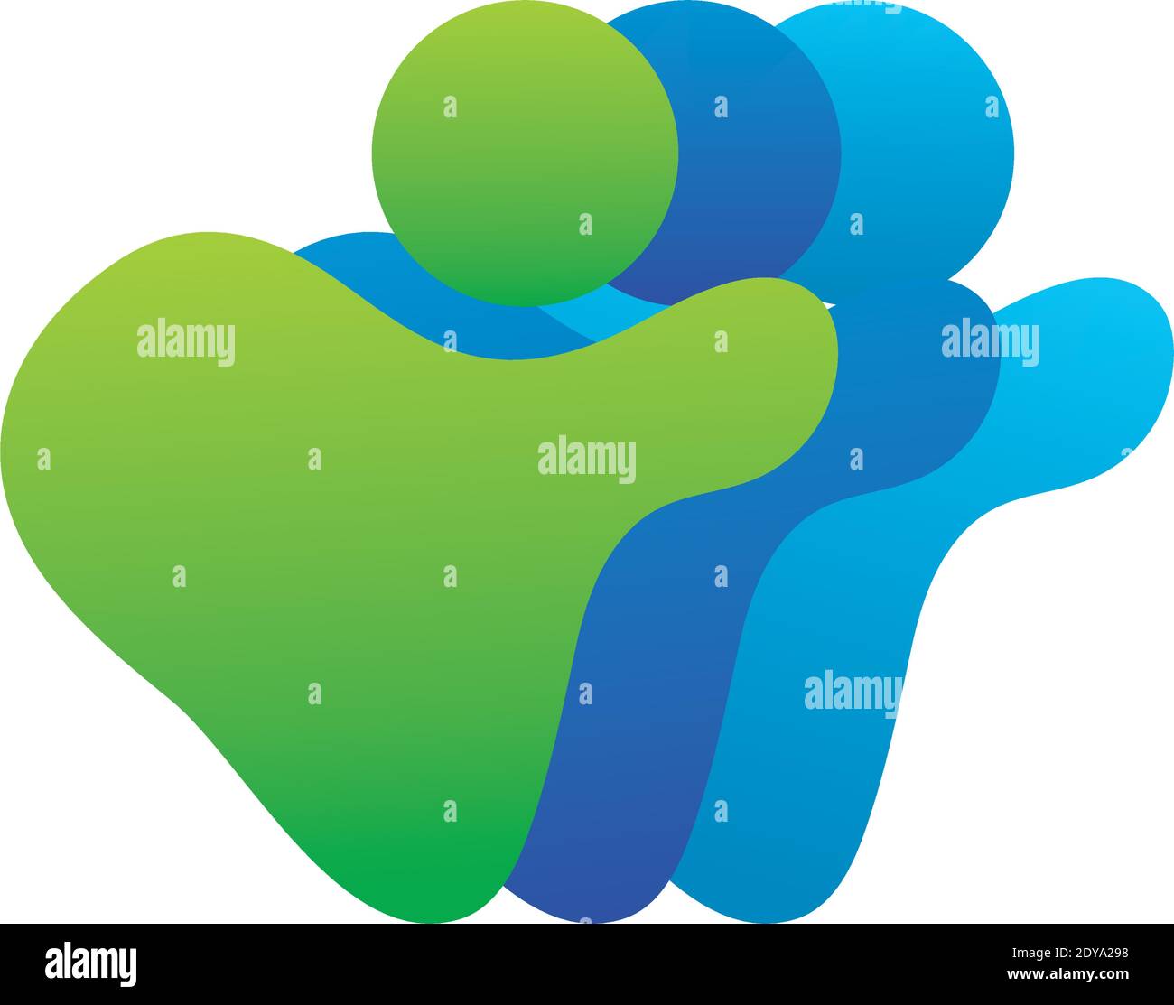 team company logo colorful design icon vector illustration Stock Vector ...