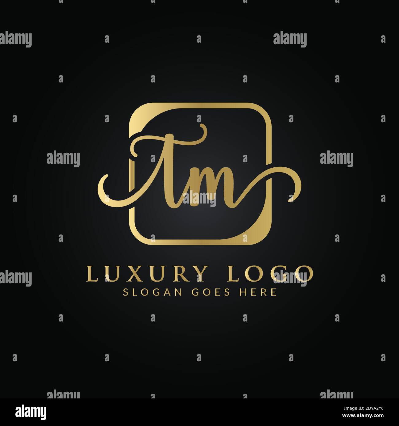 Tm logo design hi-res stock photography and images - Alamy