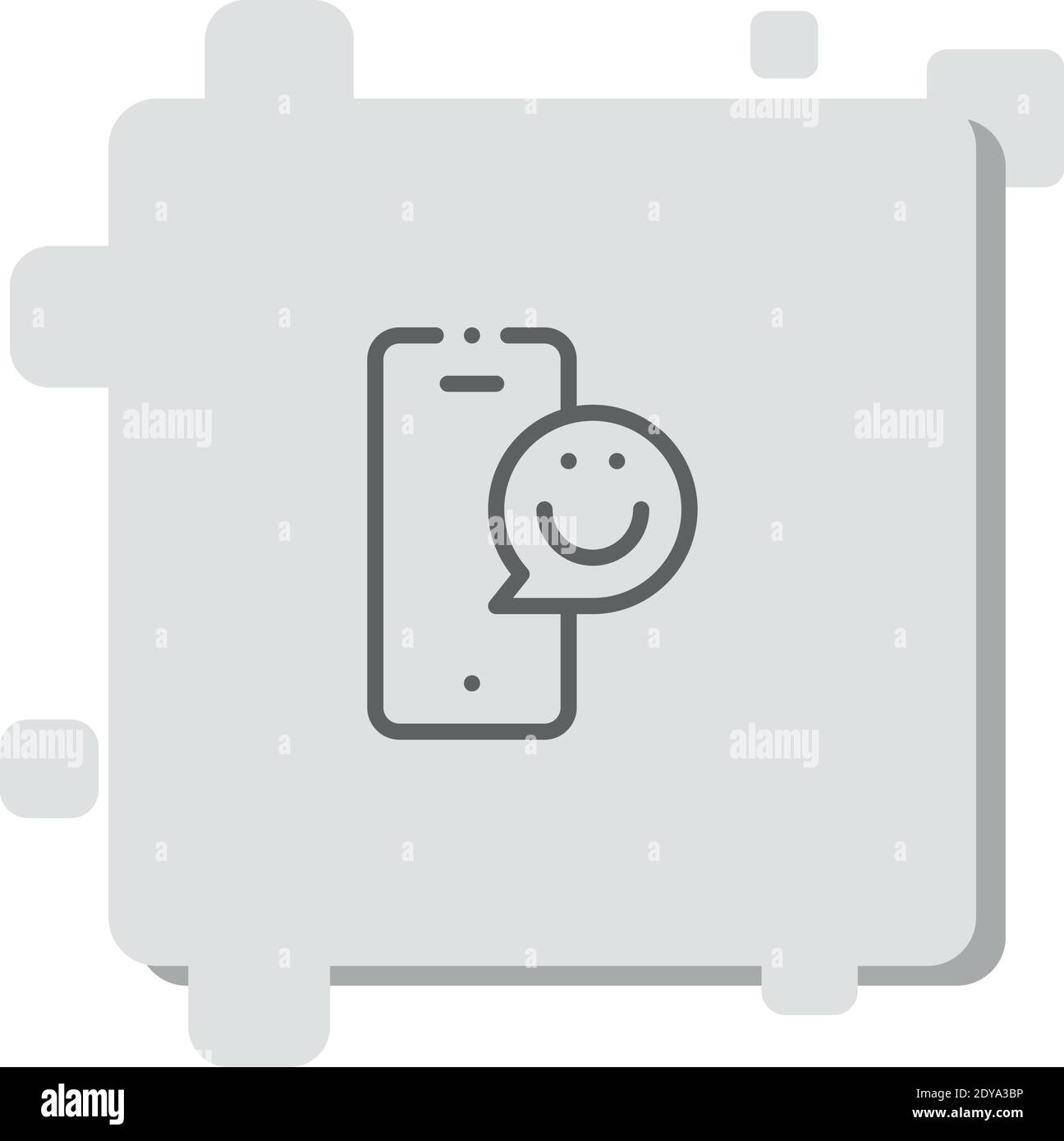 message vector icon modern simple vector illustration Stock Vector ...