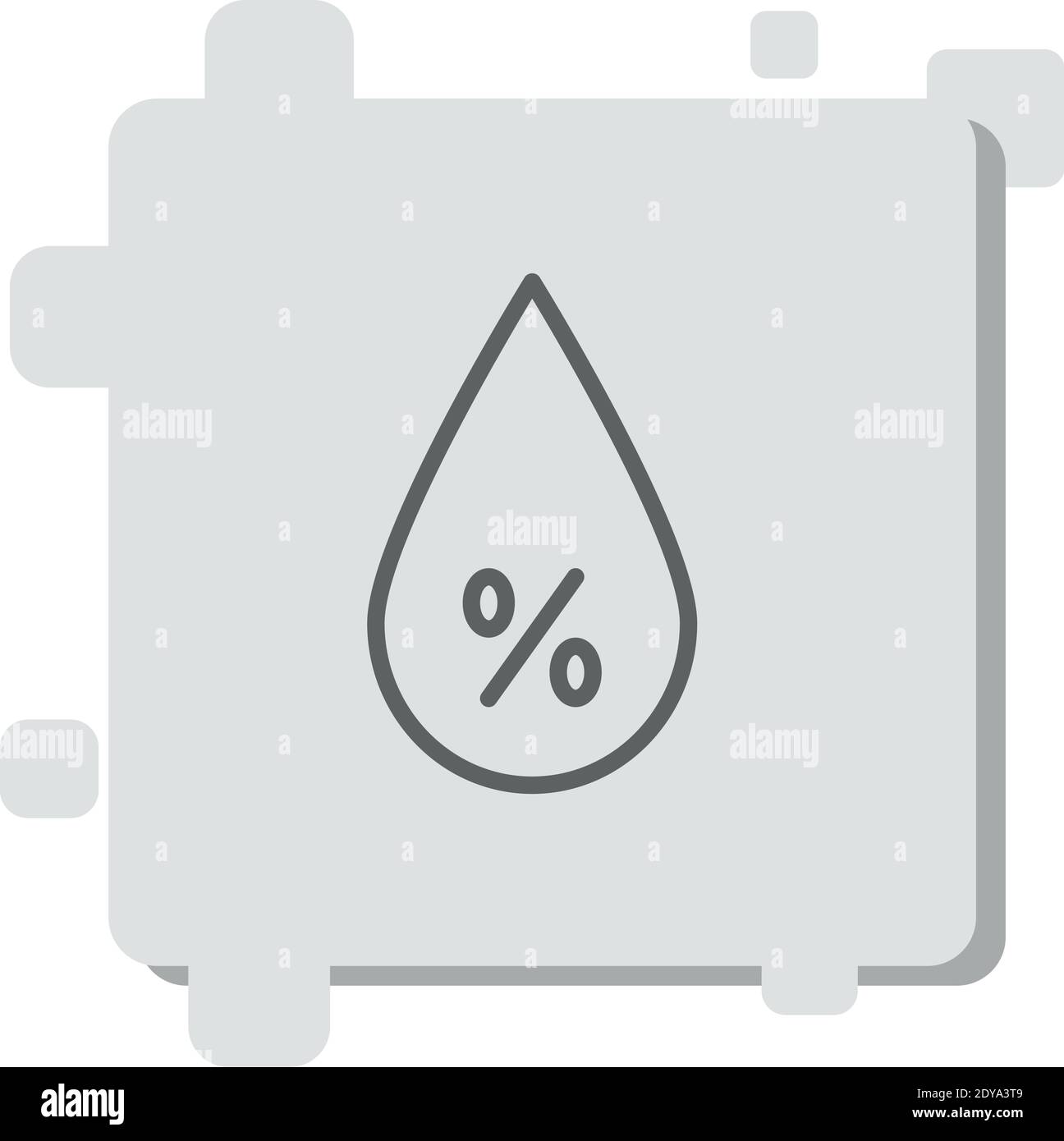 humidity vector icon modern simple vector illustration Stock Vector ...
