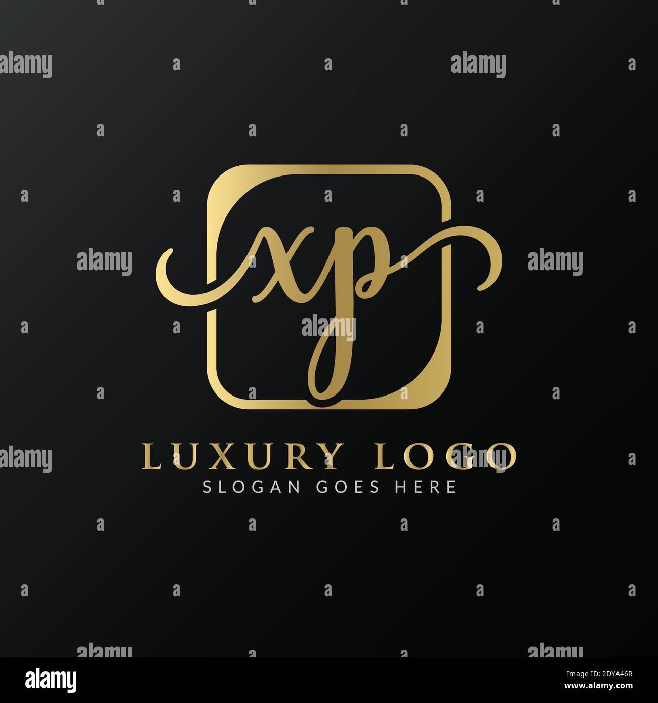 Letter xp logo hi-res stock photography and images - Alamy