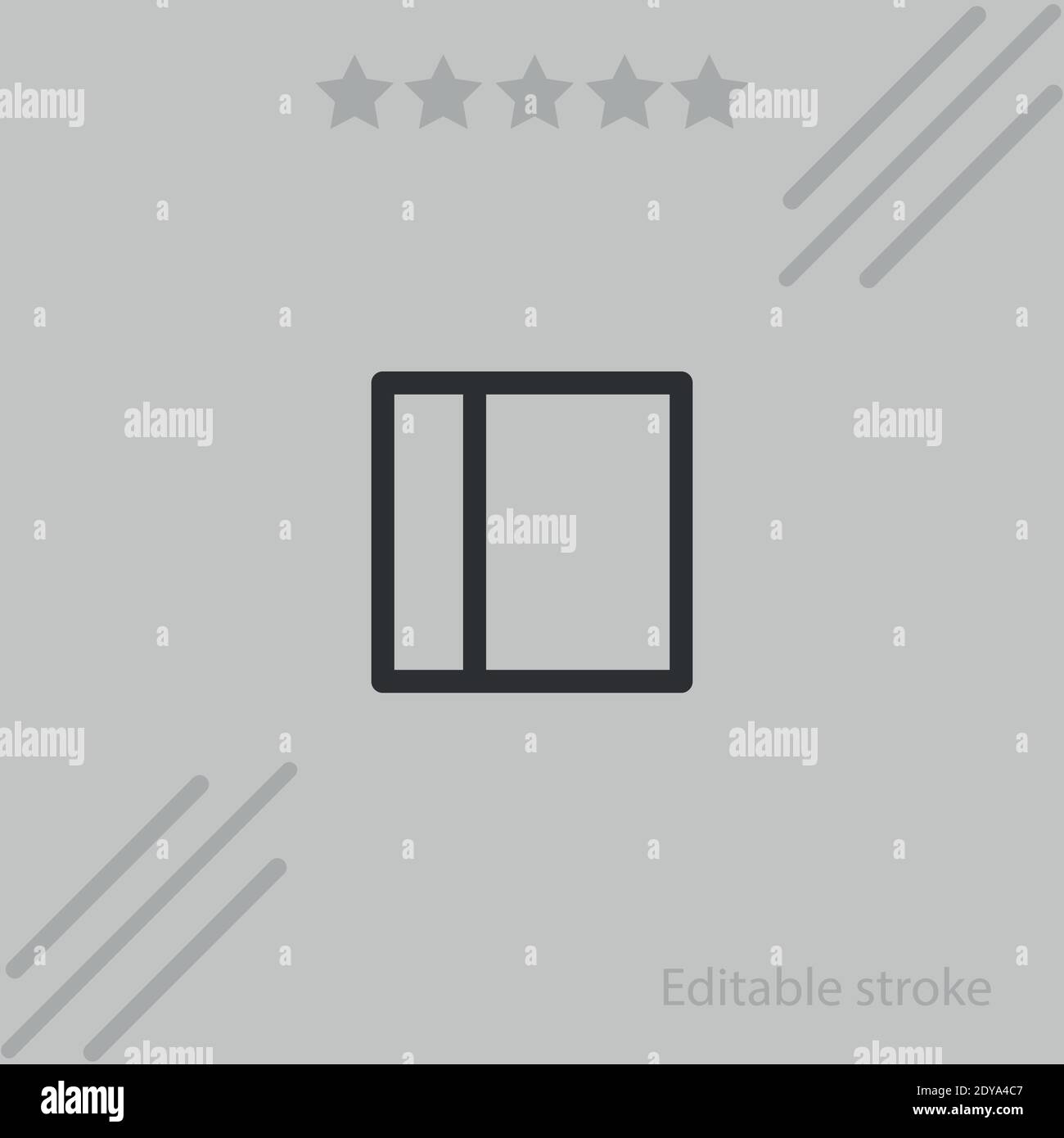 layout vector icon modern simple vector illustration Stock Vector Image ...