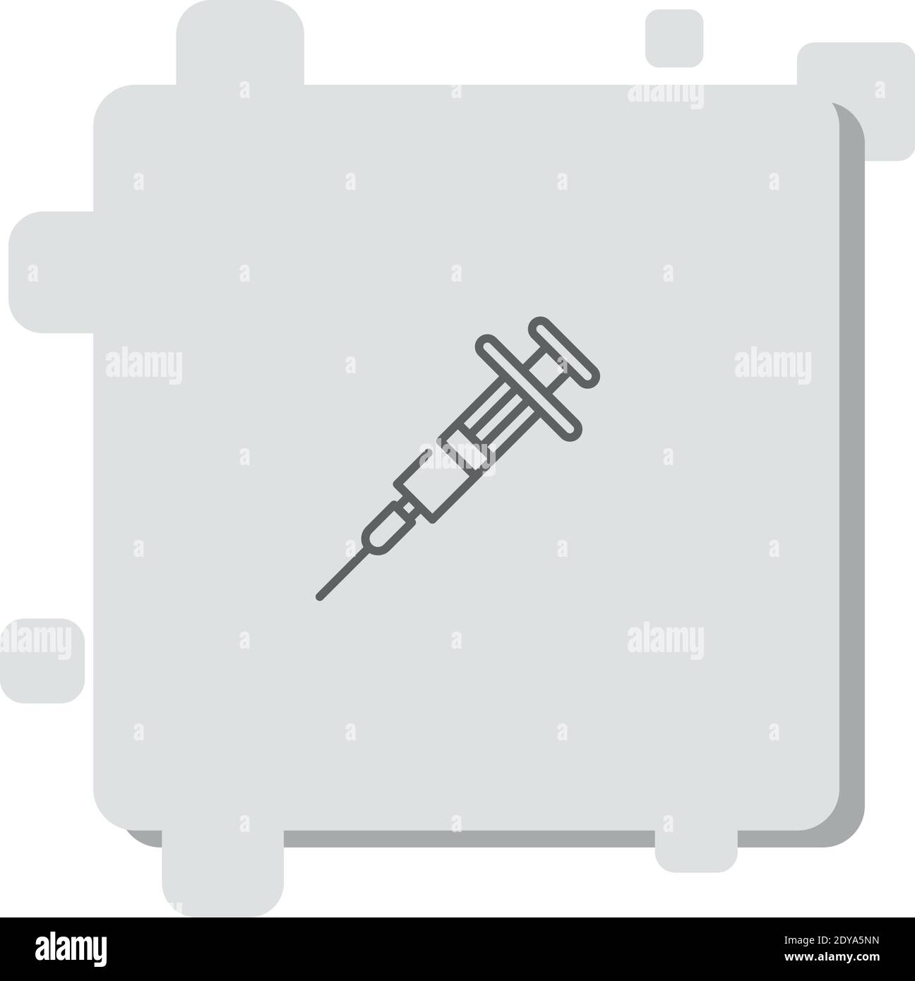 vaccine vector icon modern simple vector illustration Stock Vector ...
