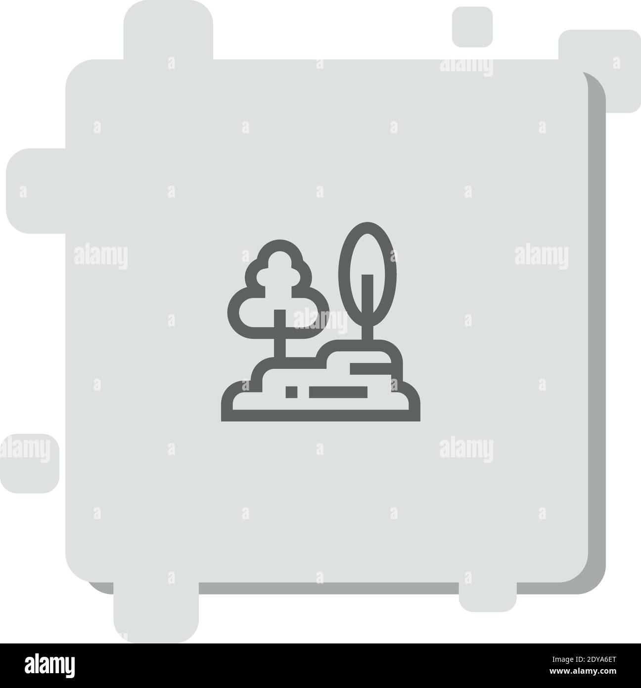 tree vector icon modern simple vector illustration Stock Vector Image ...