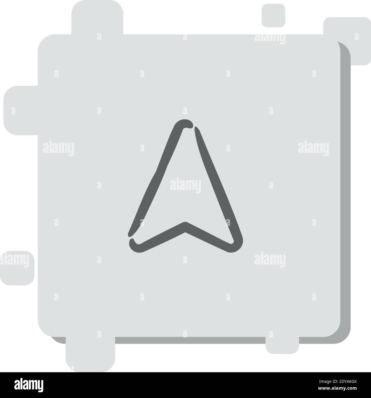 cursor vector icon modern simple vector illustration Stock Vector Image ...