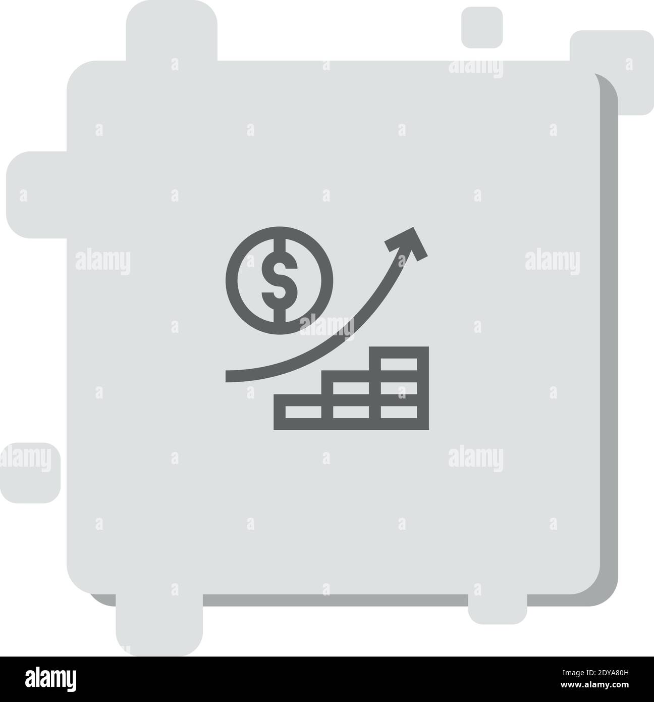 investment vector icon modern simple vector illustration Stock Vector ...