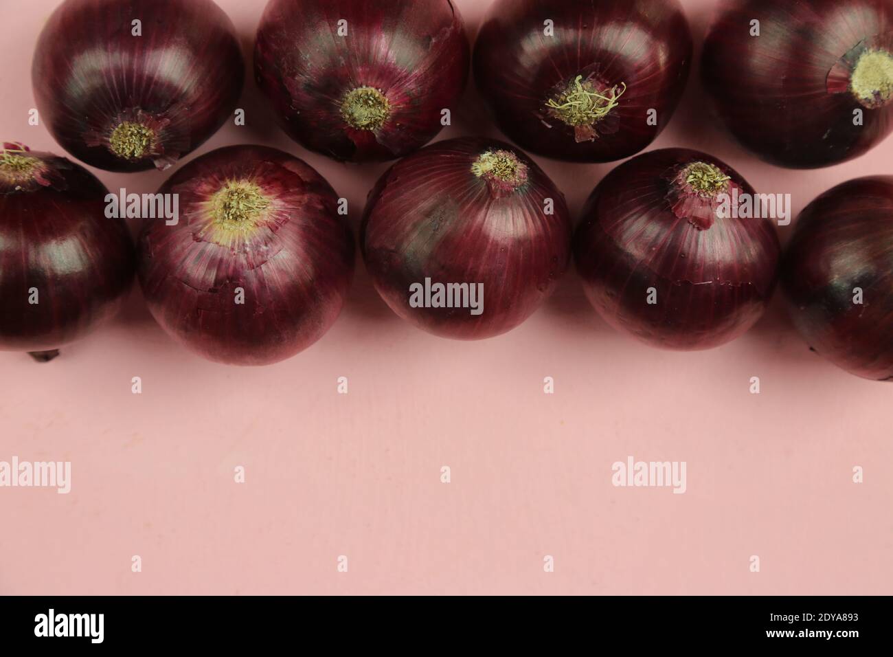 sweet red onions on background. High quality photo Stock Photo - Alamy