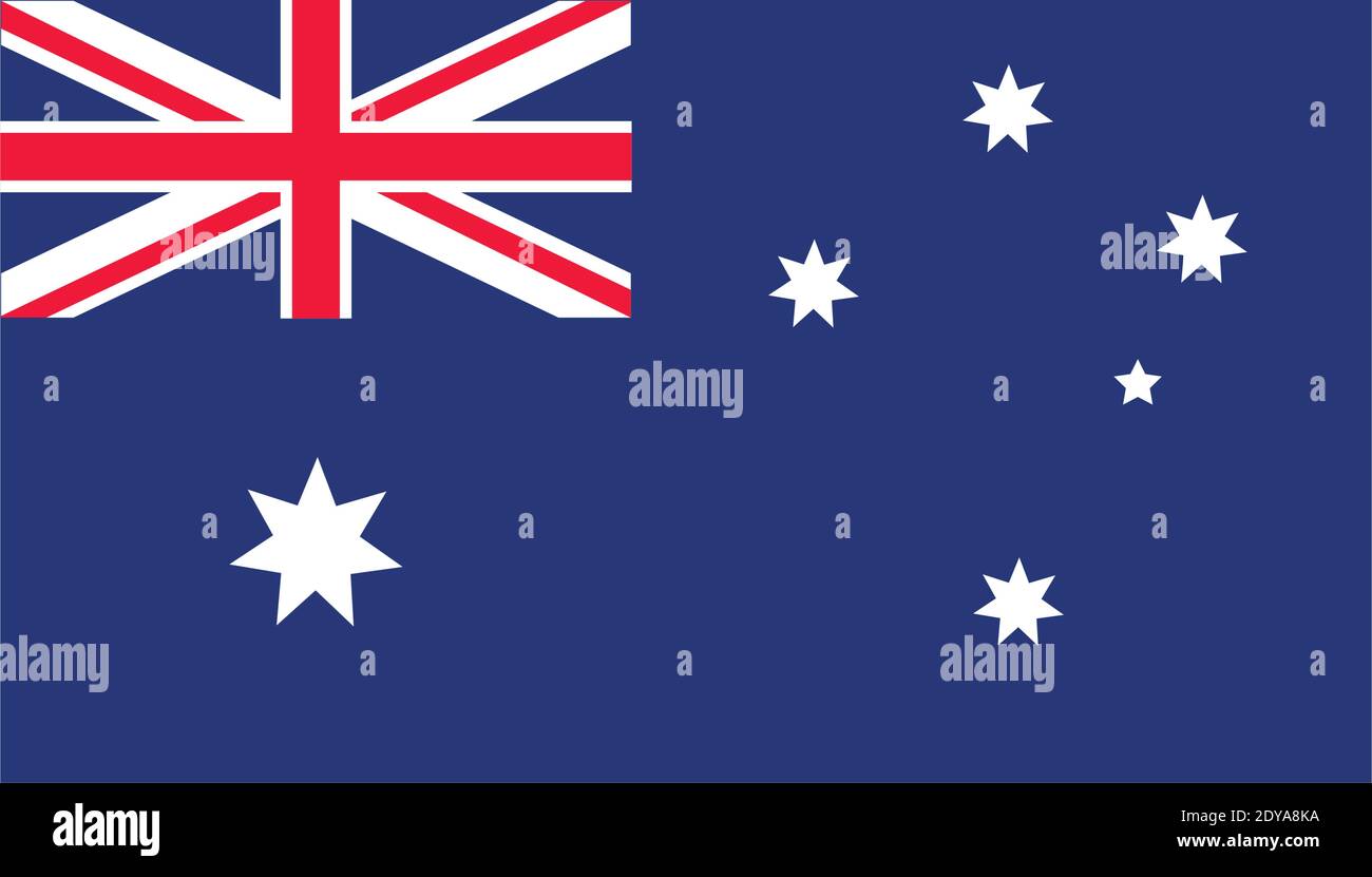 The original australian flag Stock Vector Images - Alamy