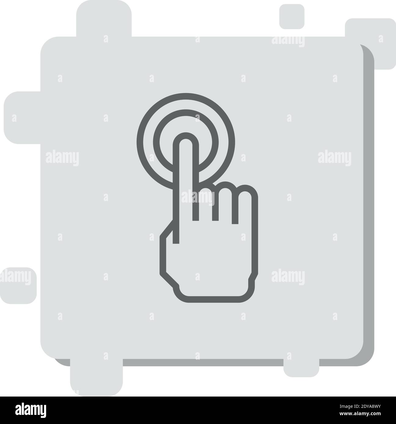 tap vector icon modern simple vector illustration Stock Vector Image ...