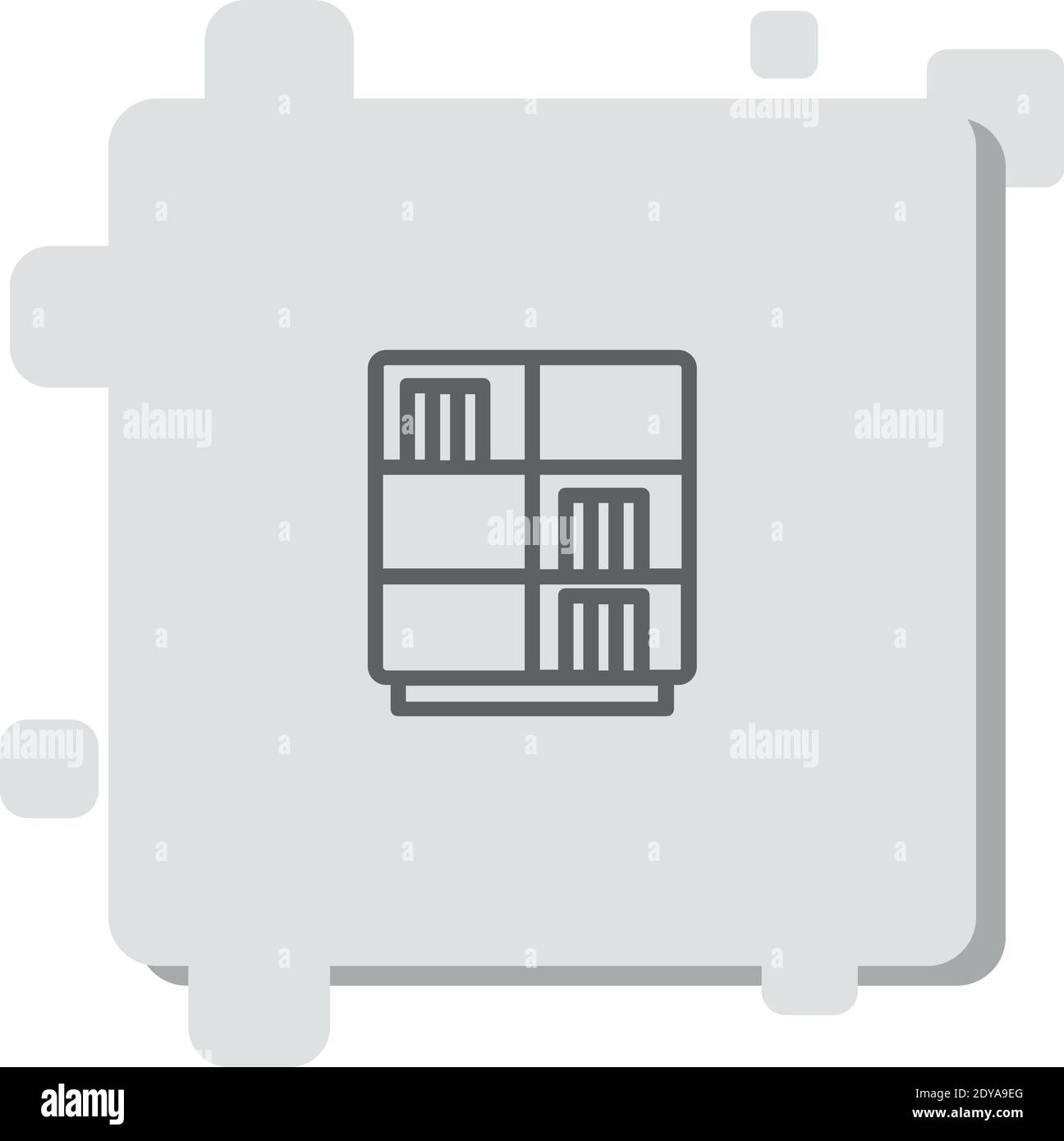 shelf vector icon modern simple vector illustration Stock Vector Image ...