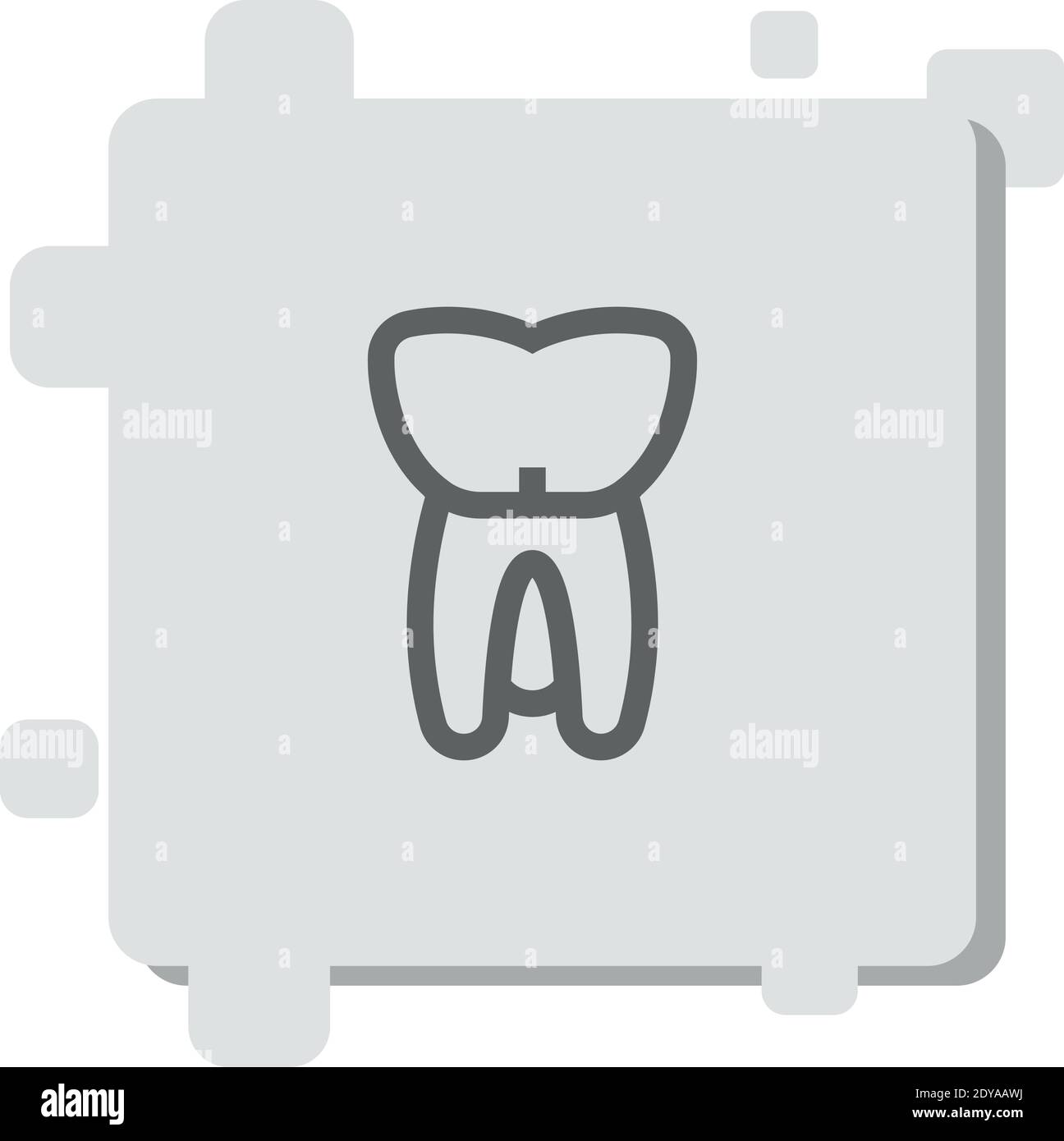 molar vector icon modern simple vector illustration Stock Vector Image ...