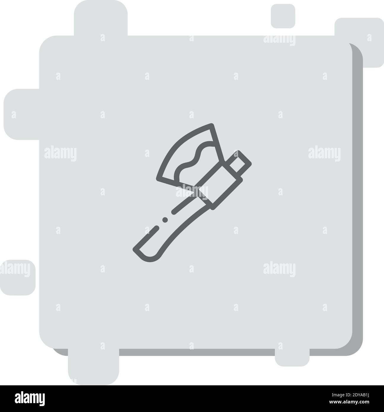 axe vector icon modern simple vector illustration Stock Vector Image ...
