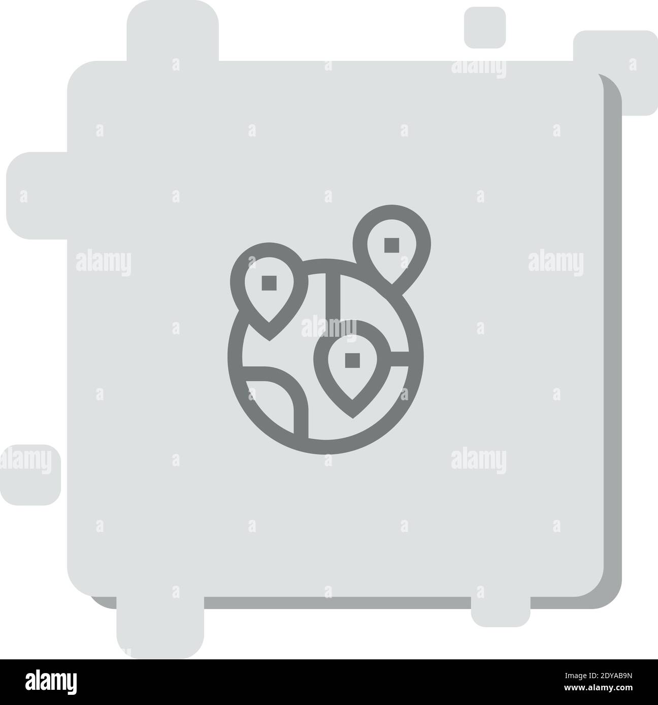 placeholder vector icon modern simple vector illustration Stock Vector ...
