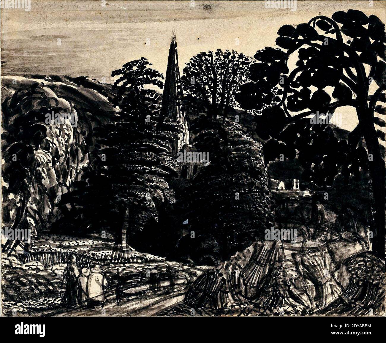 Samuel palmer work of art hi-res stock photography and images - Alamy