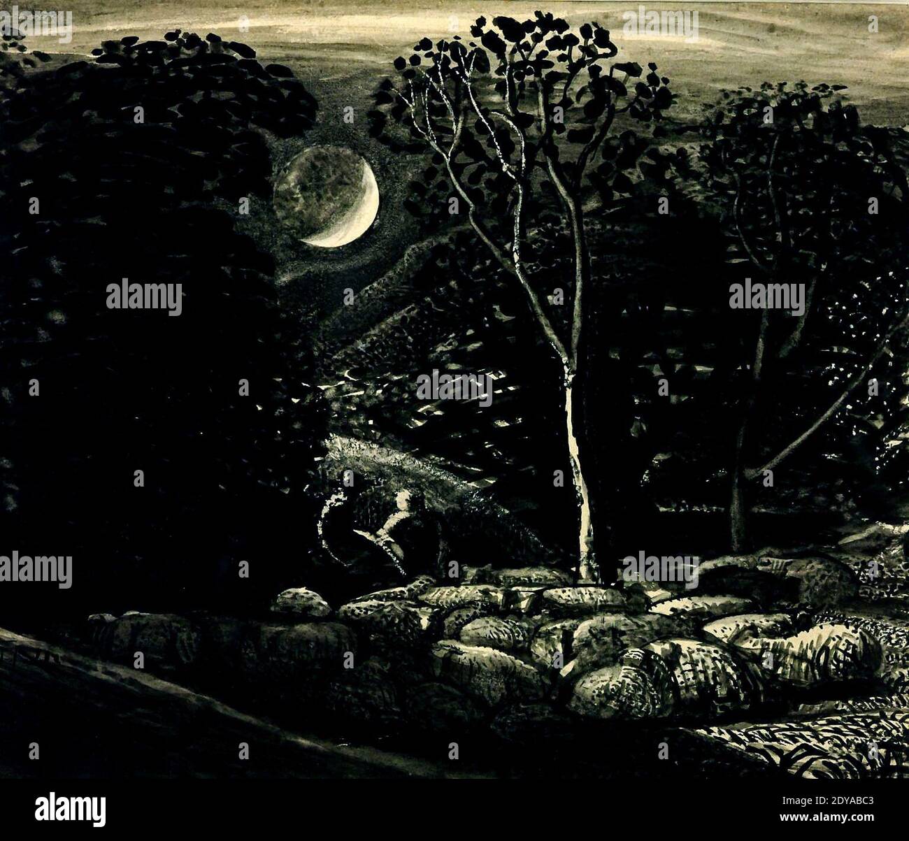 Samuel palmer work of art hi-res stock photography and images - Alamy