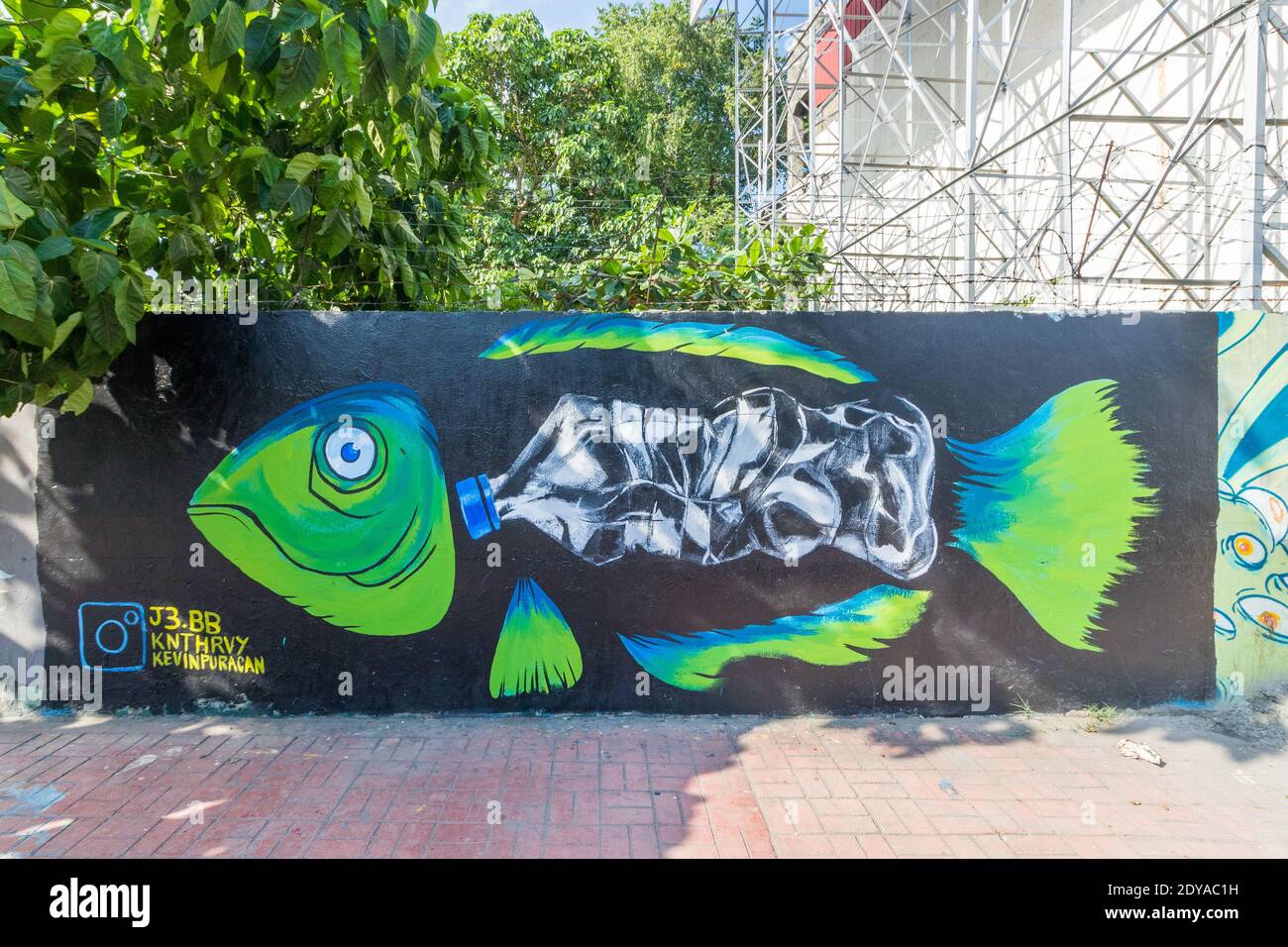 Street art in Cebu City, Philippines Stock Photo - Alamy