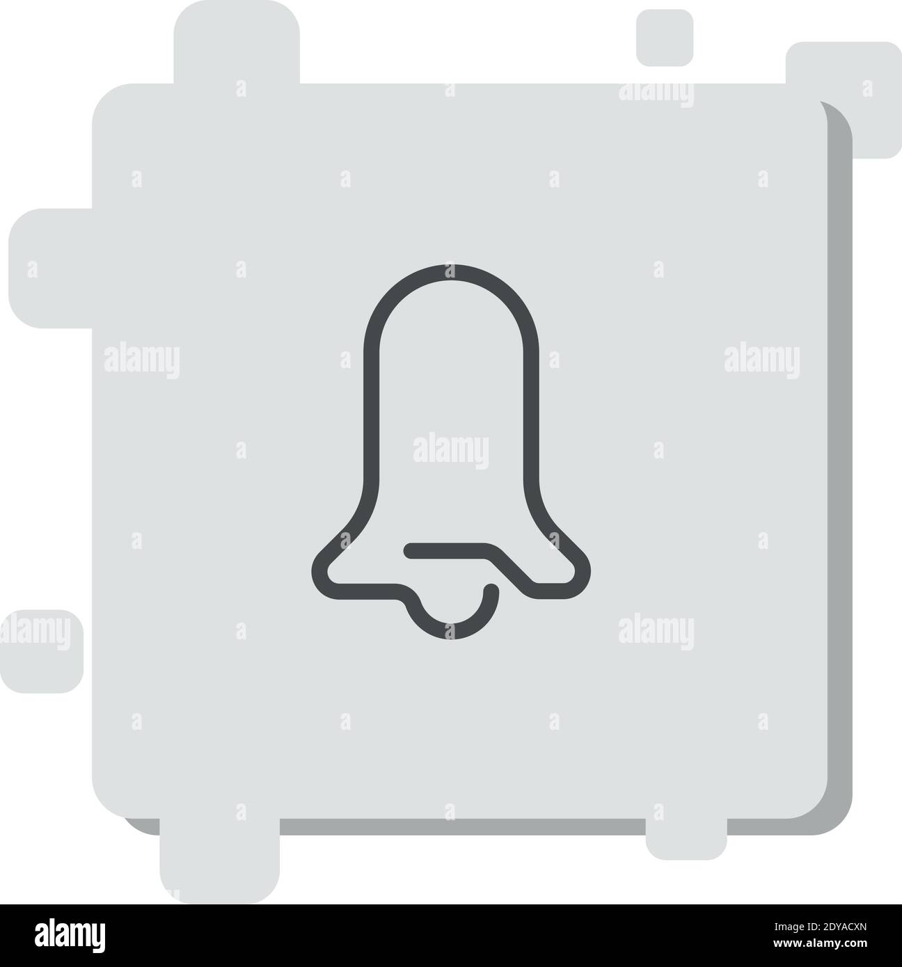 bell vector icon modern simple vector illustration Stock Vector Image ...