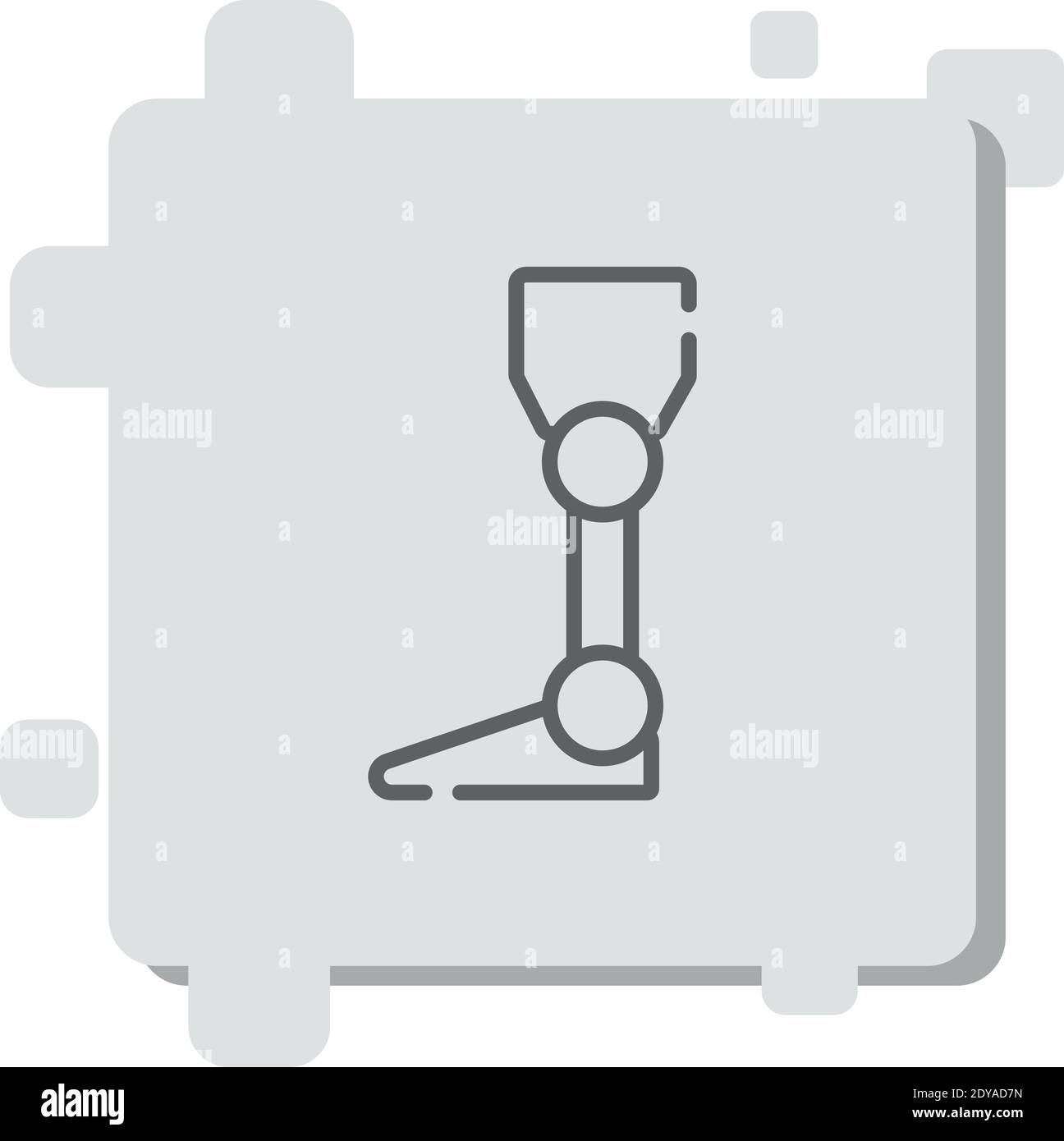 Prosthesis arm object Stock Vector Images - Alamy