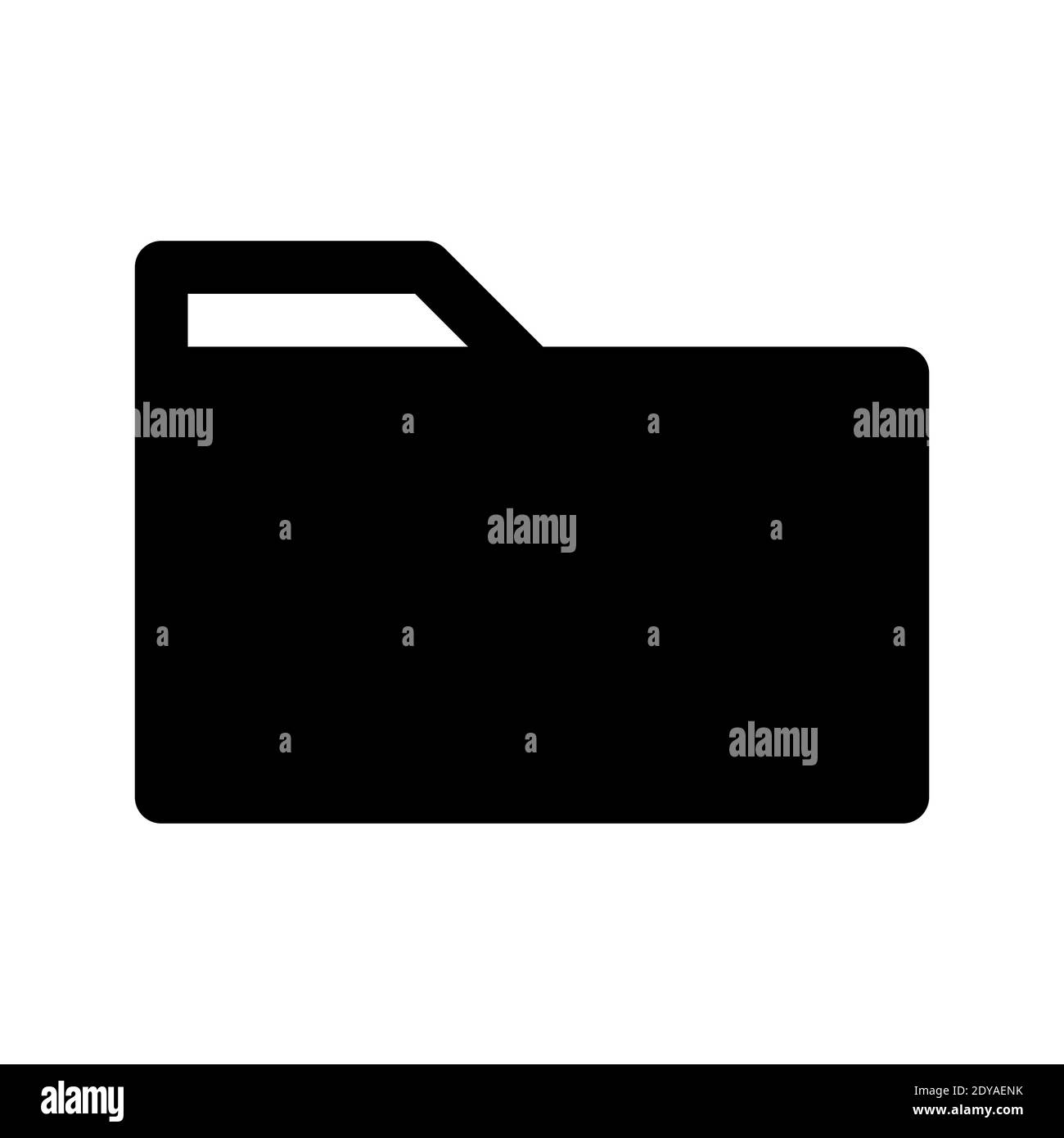 folder icon, file manager icon vector illustration suitable for user ...