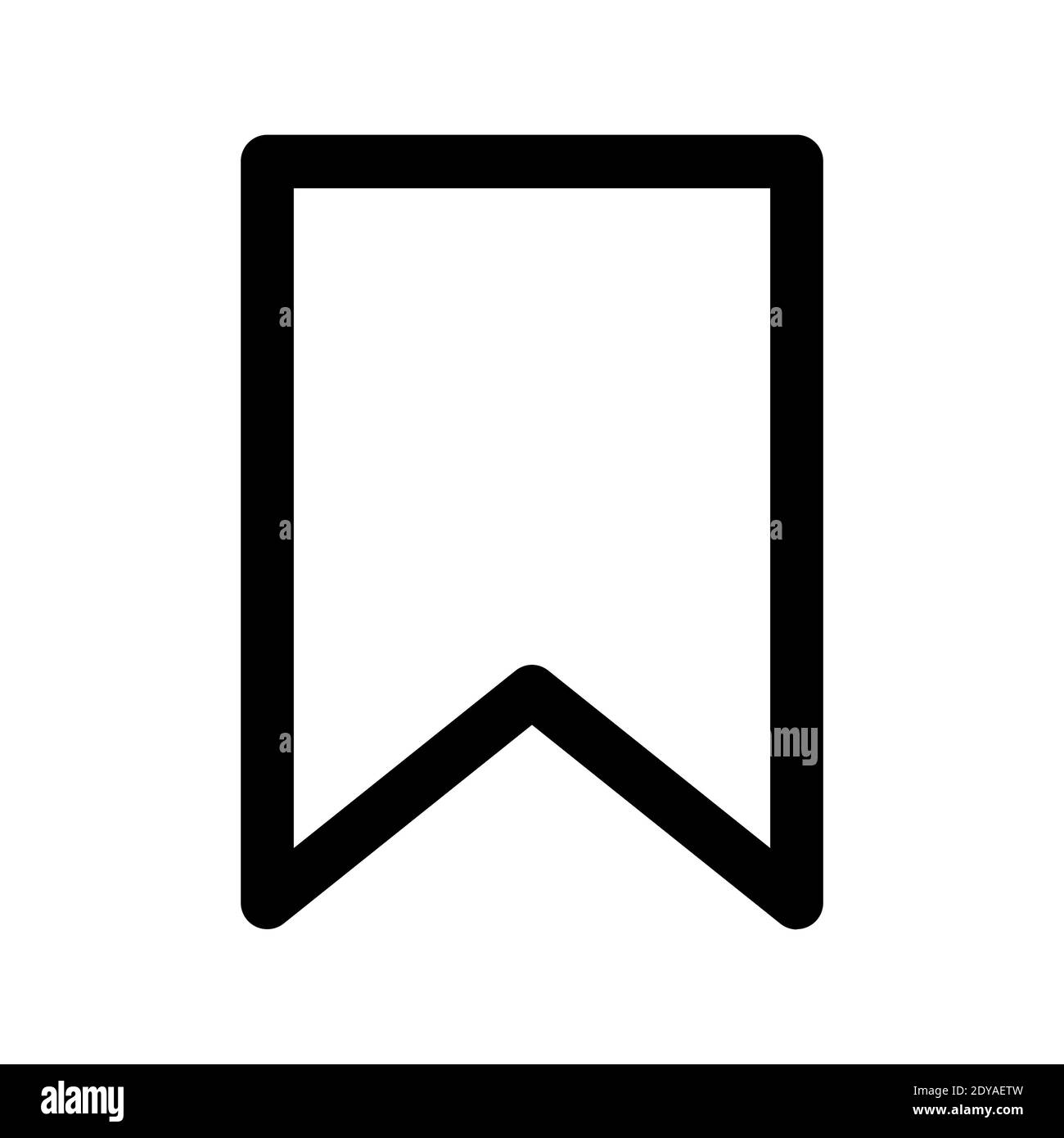 bookmark flag icon vector perfect for any purposes isolated on white ...