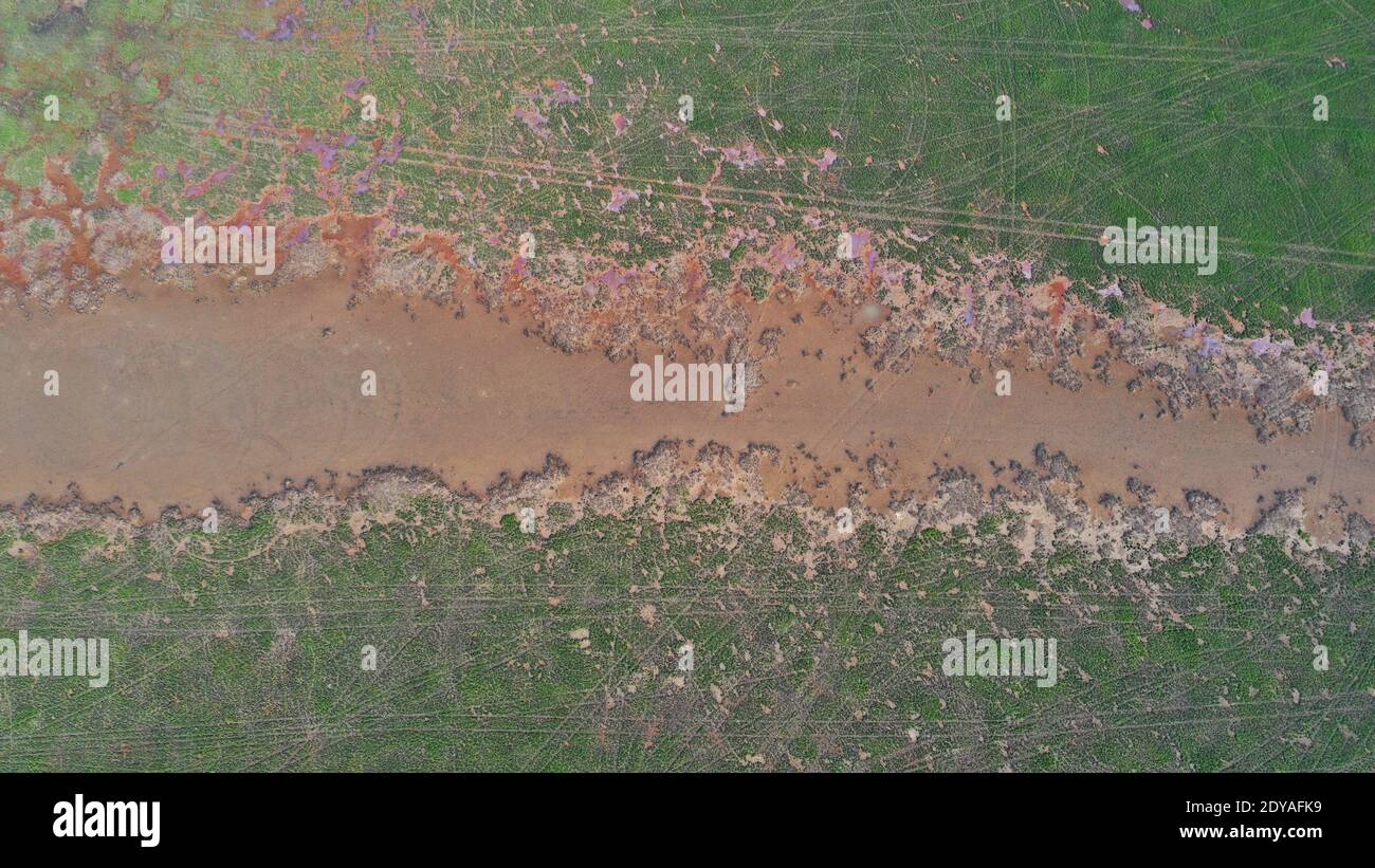 The magnificent sight of China's largest freshwater lake, Poyang Lake ...