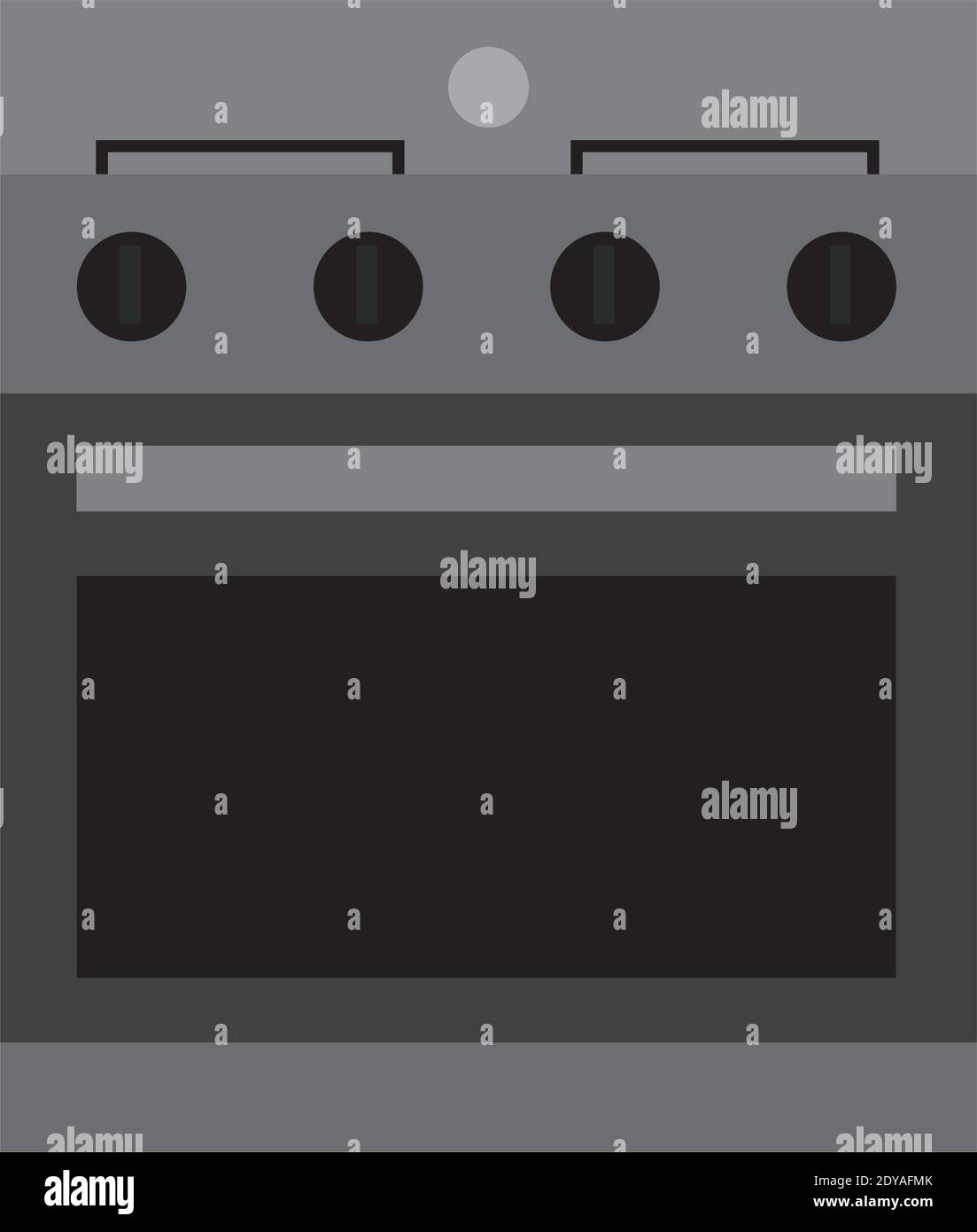 kitchen stove icon design, Cook eat and food theme Vector illustration ...