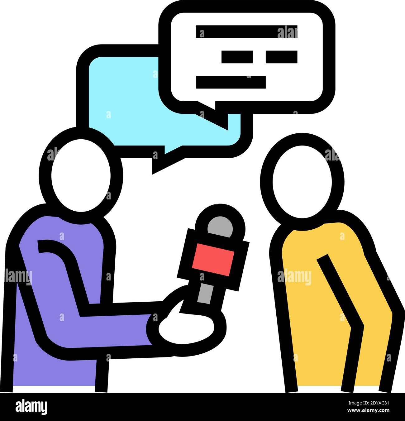 Crime journalist Stock Vector Images - Alamy