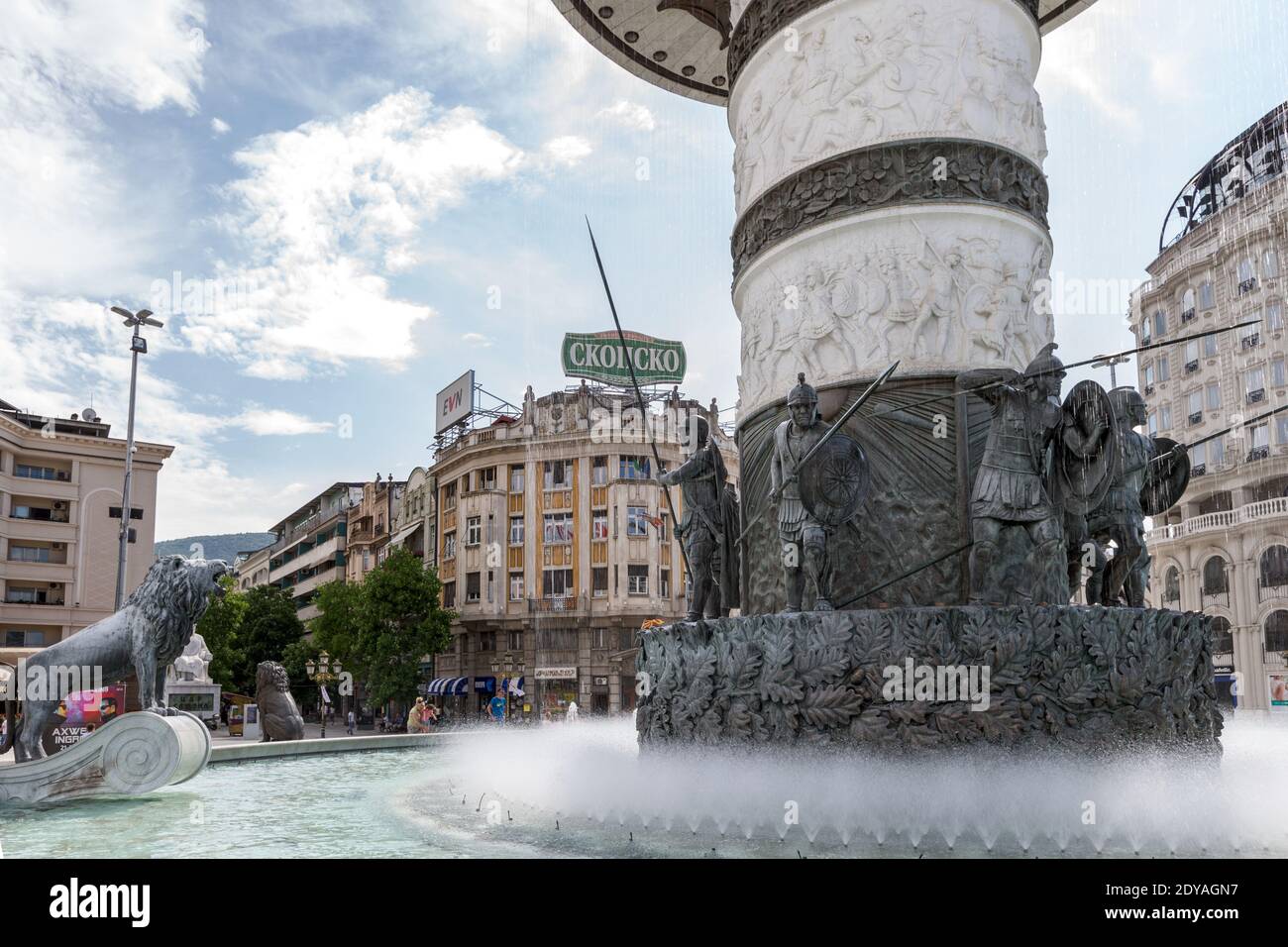 Statue of Alexander the Great officially named "Warrior on a Horse ...