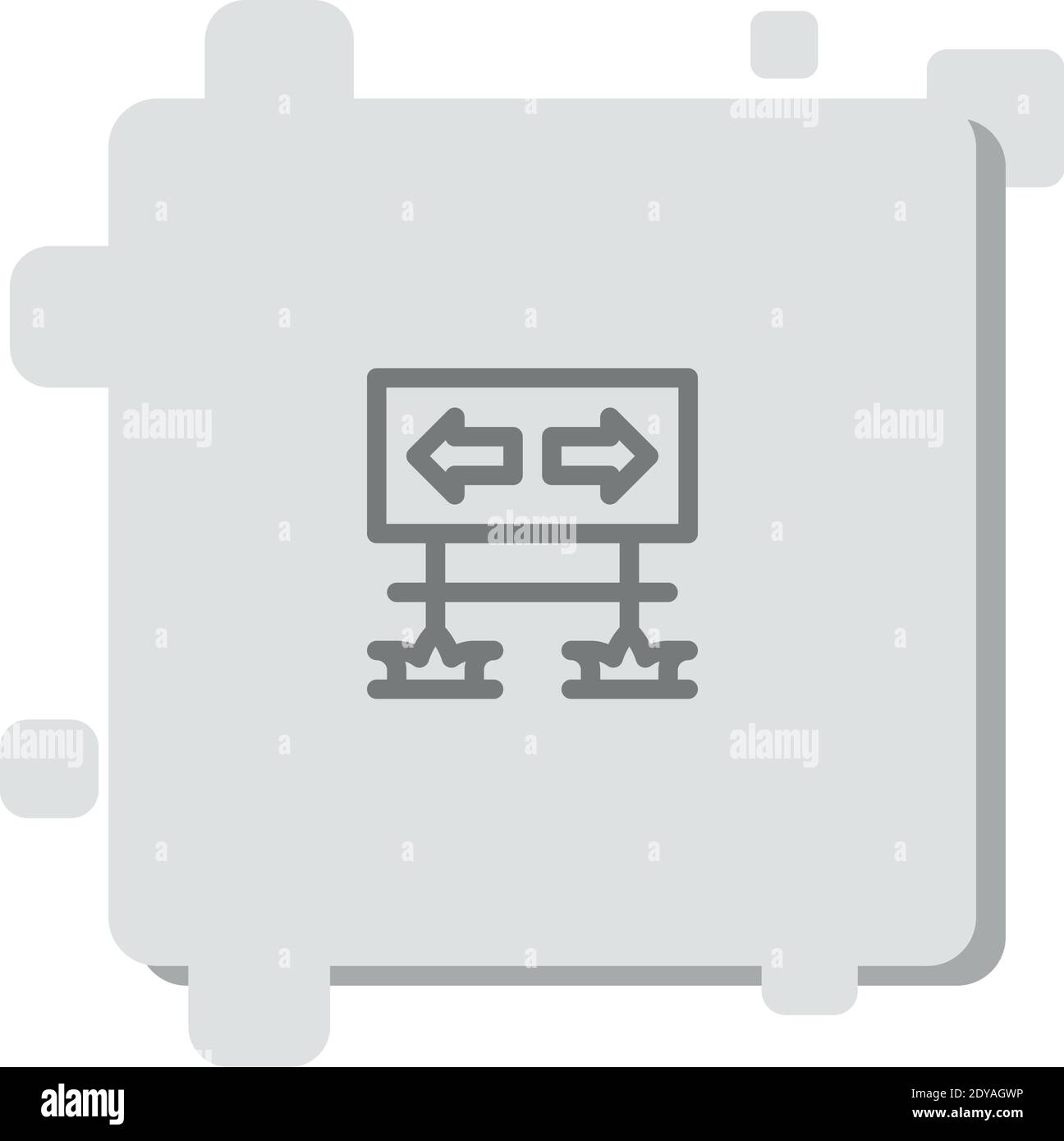 direction vector icon modern simple vector illustration Stock Vector ...