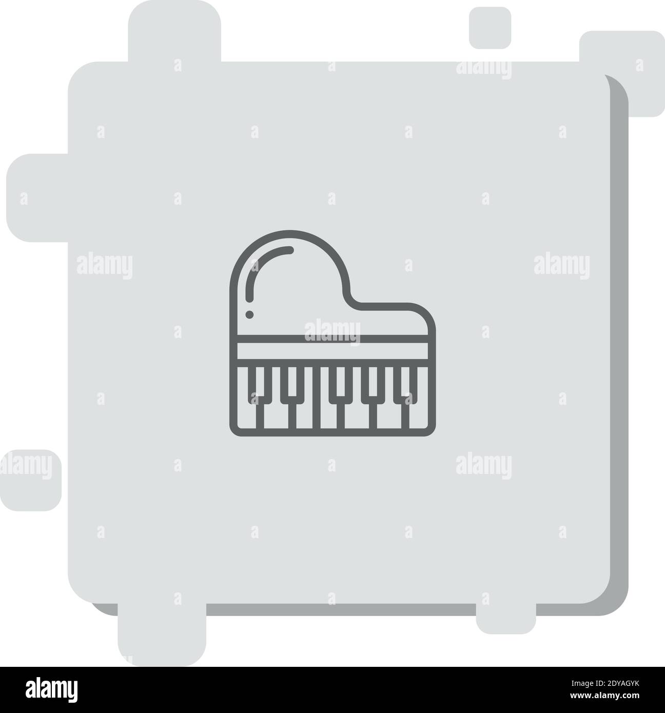 piano vector icon Stock Vector Image & Art - Alamy
