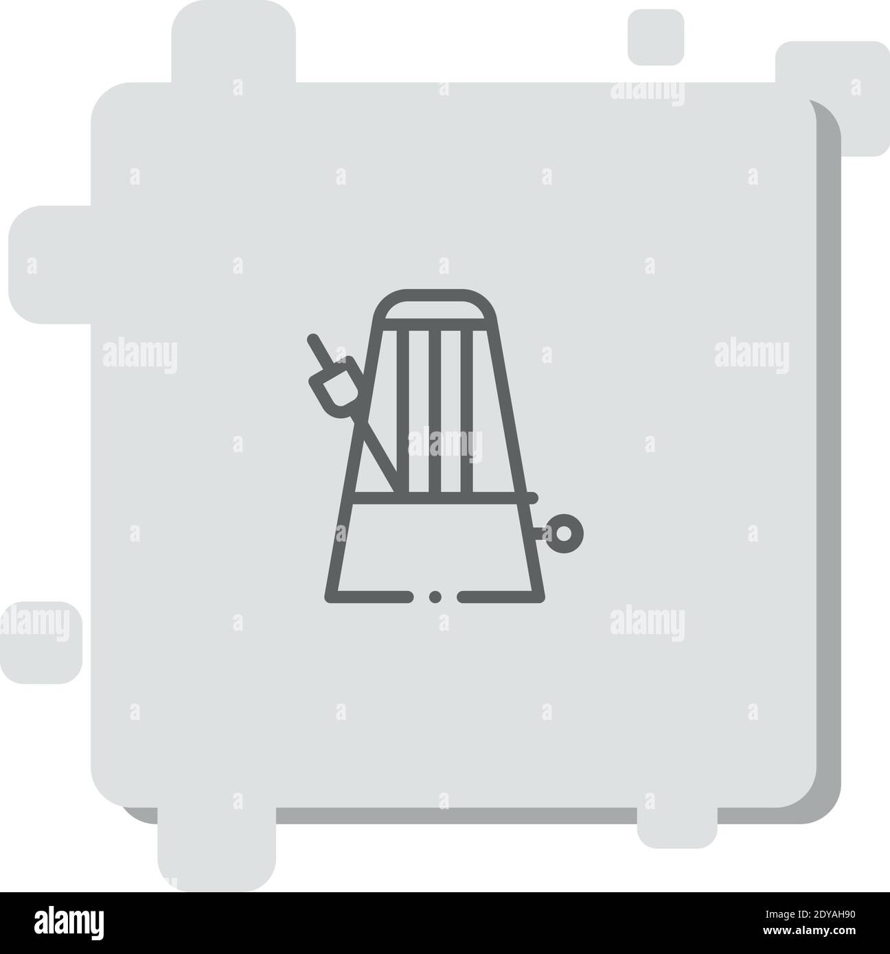 metronome vector icon modern simple vector illustration Stock Vector ...