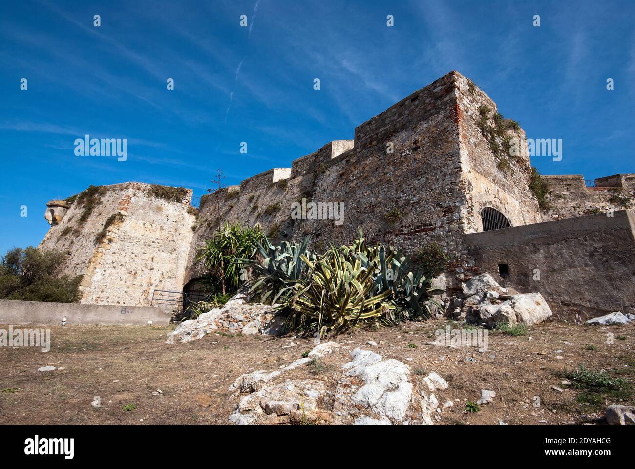 Fortezze Medicee (Medicee strongholds) in Portoferraio, Elba Island ...