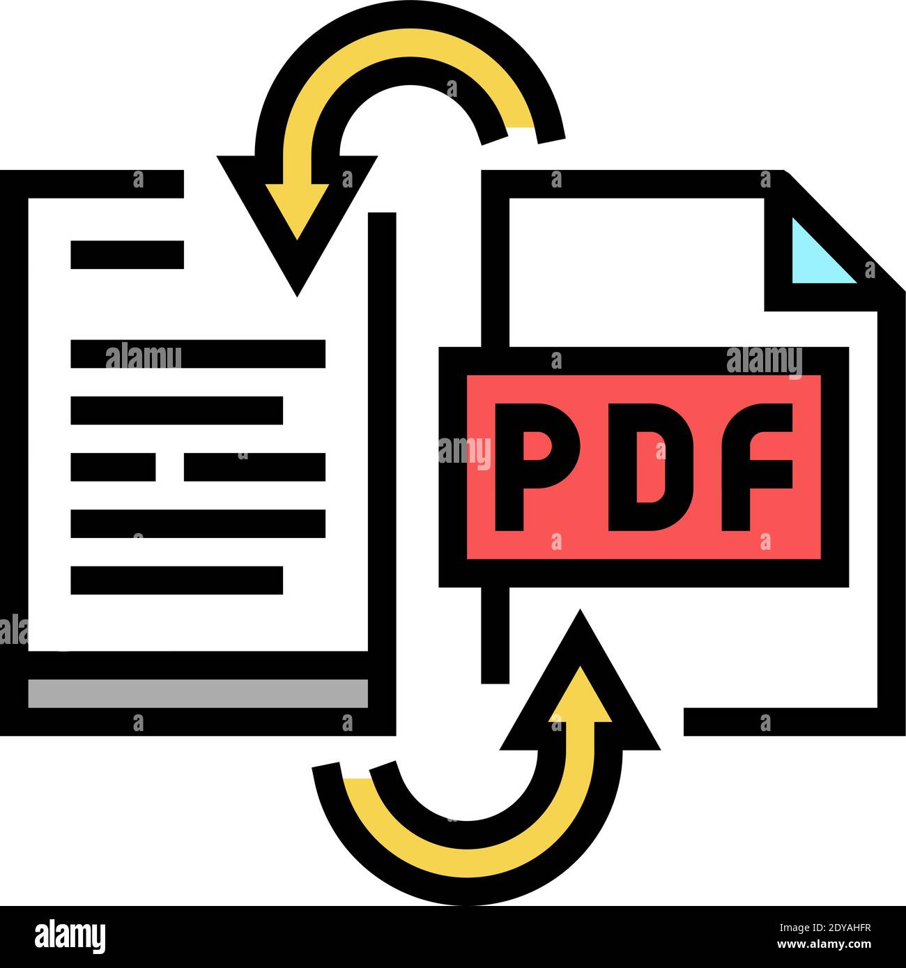 Convert photo pdf file color hi-res stock photography and images - Alamy